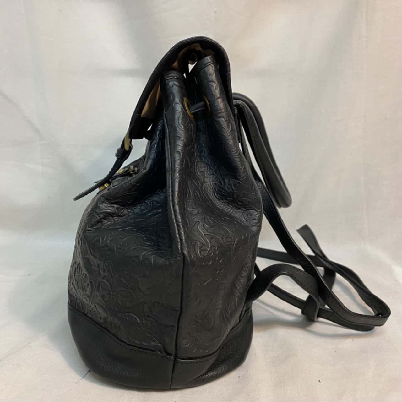 Colorado Womens Black 100% Leather backpack (s)