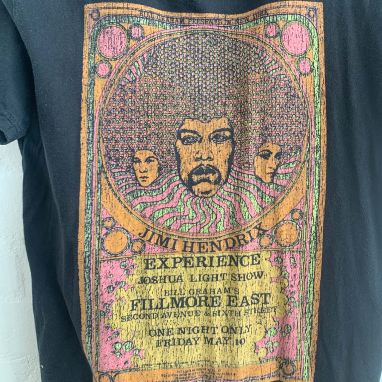 Wolfgangs Vault Jimi Hendrix Large Black Tee(s)