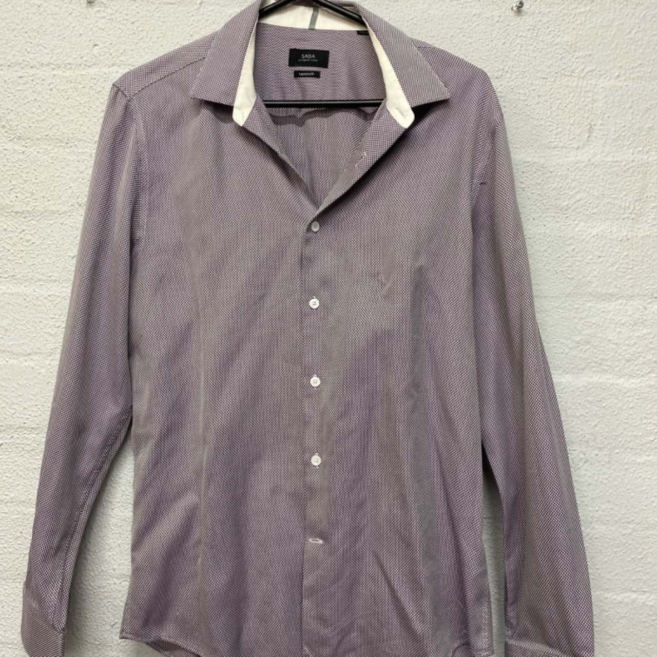 SABA Tapered Fit Long Sleeve Shirt