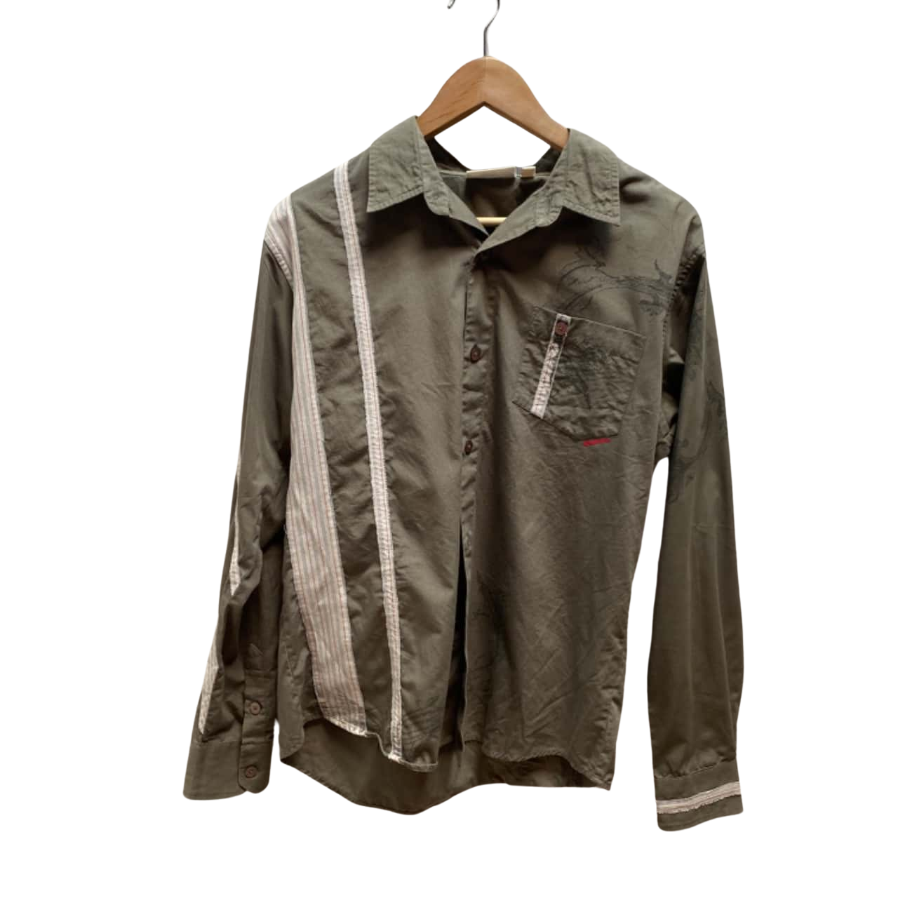 Quicksilver Mens Khaki Shirt