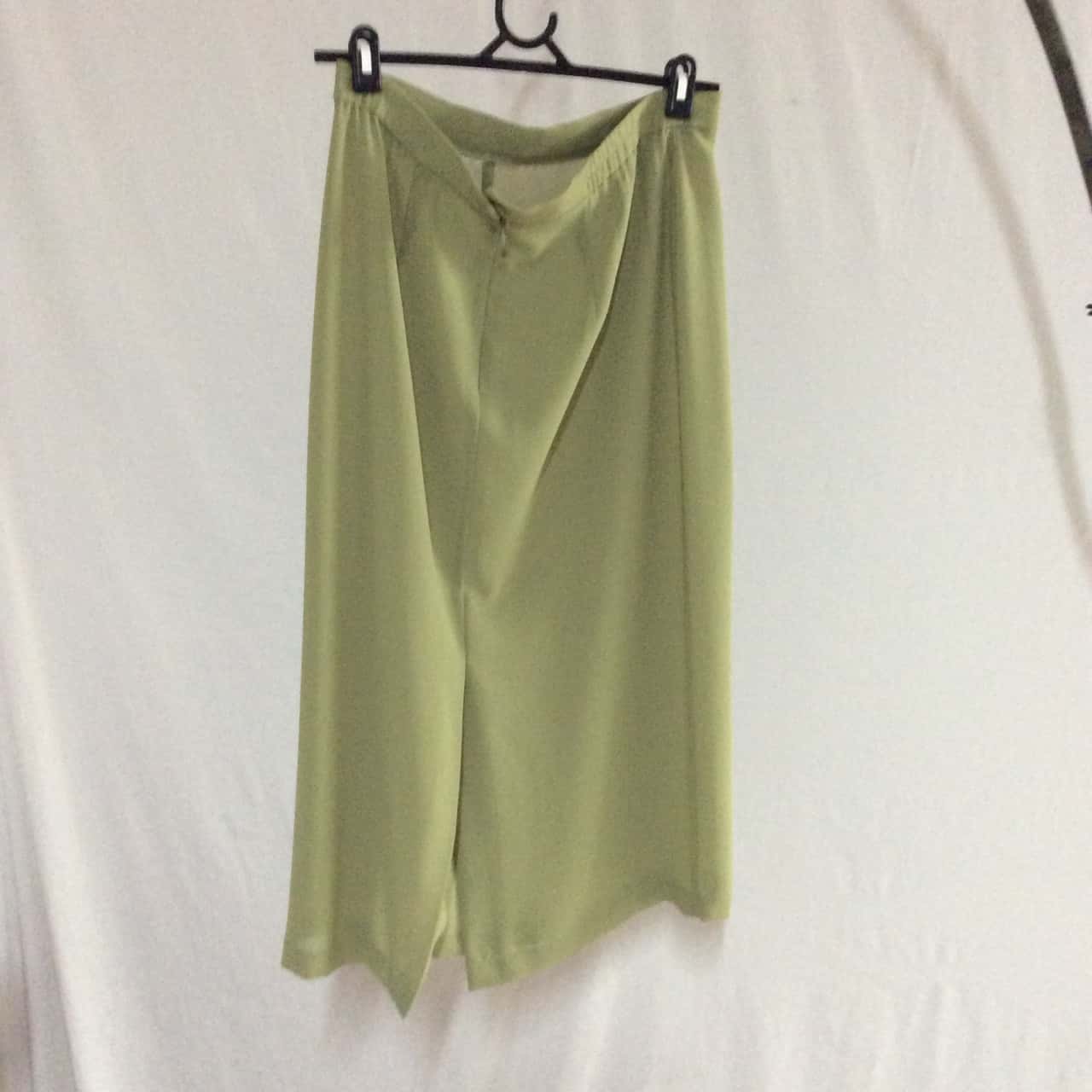 Ricki Renee Womens Size 14 Midi Skirt Green