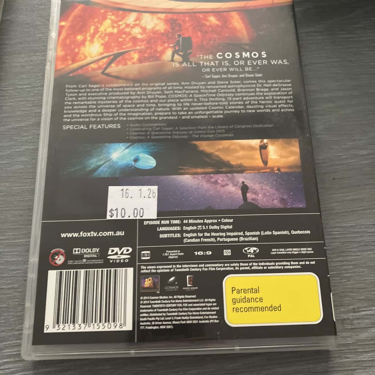 Cosmos a spacetime odyssey