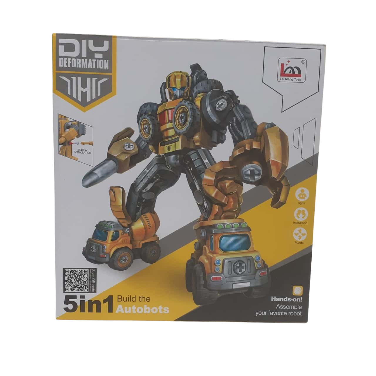 DIY Deformation - 5in1 Build the Autobots