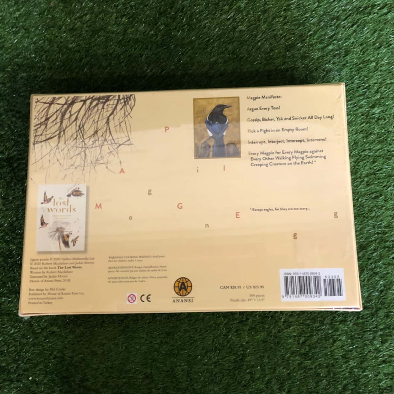 The Lost Words Magpie Puzzle (New)(s)