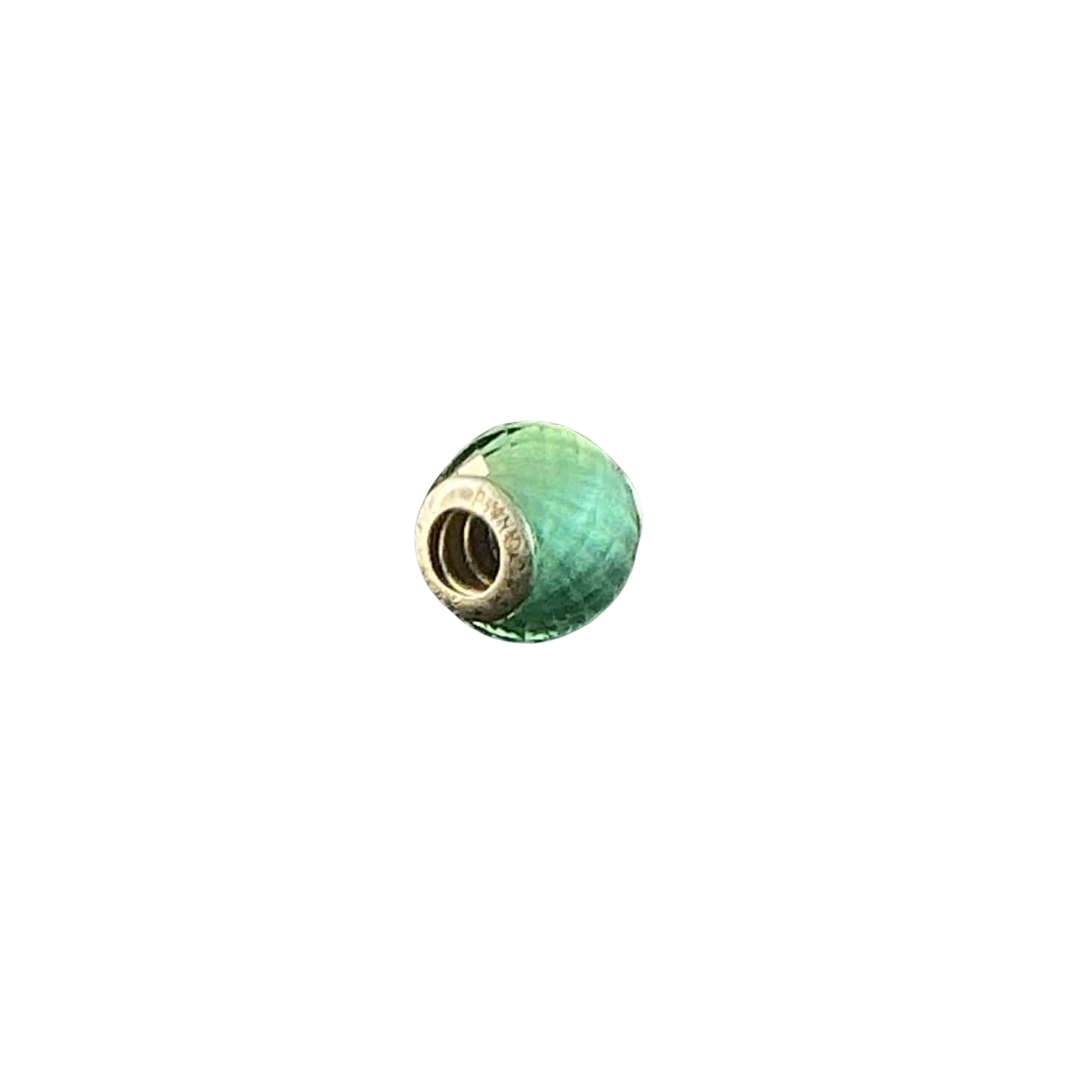 Pandora Womens Peteite Fcets charm Sterling Silver / Mint green ...
