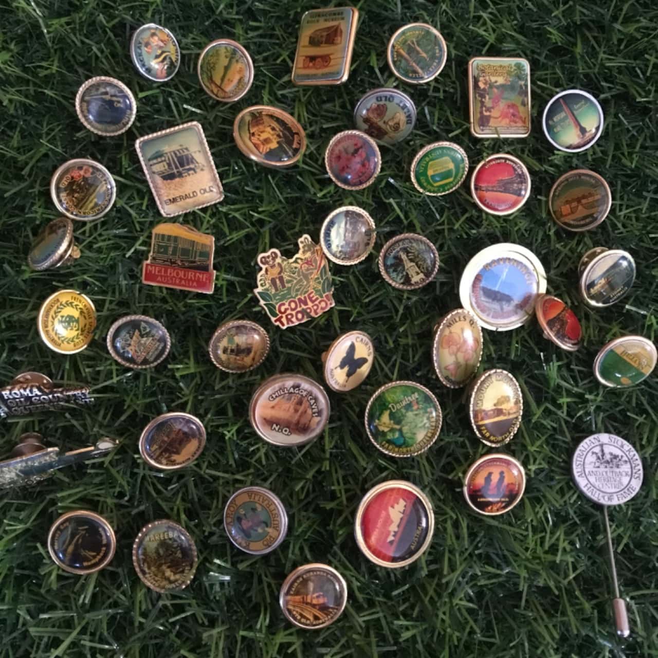 Collection of Australian Souvenir Lapel Pins(s)