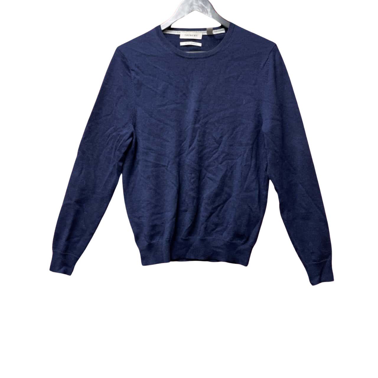 Trenery Mens Size S Australian Merino Wool Jumper Navy Blue (s)