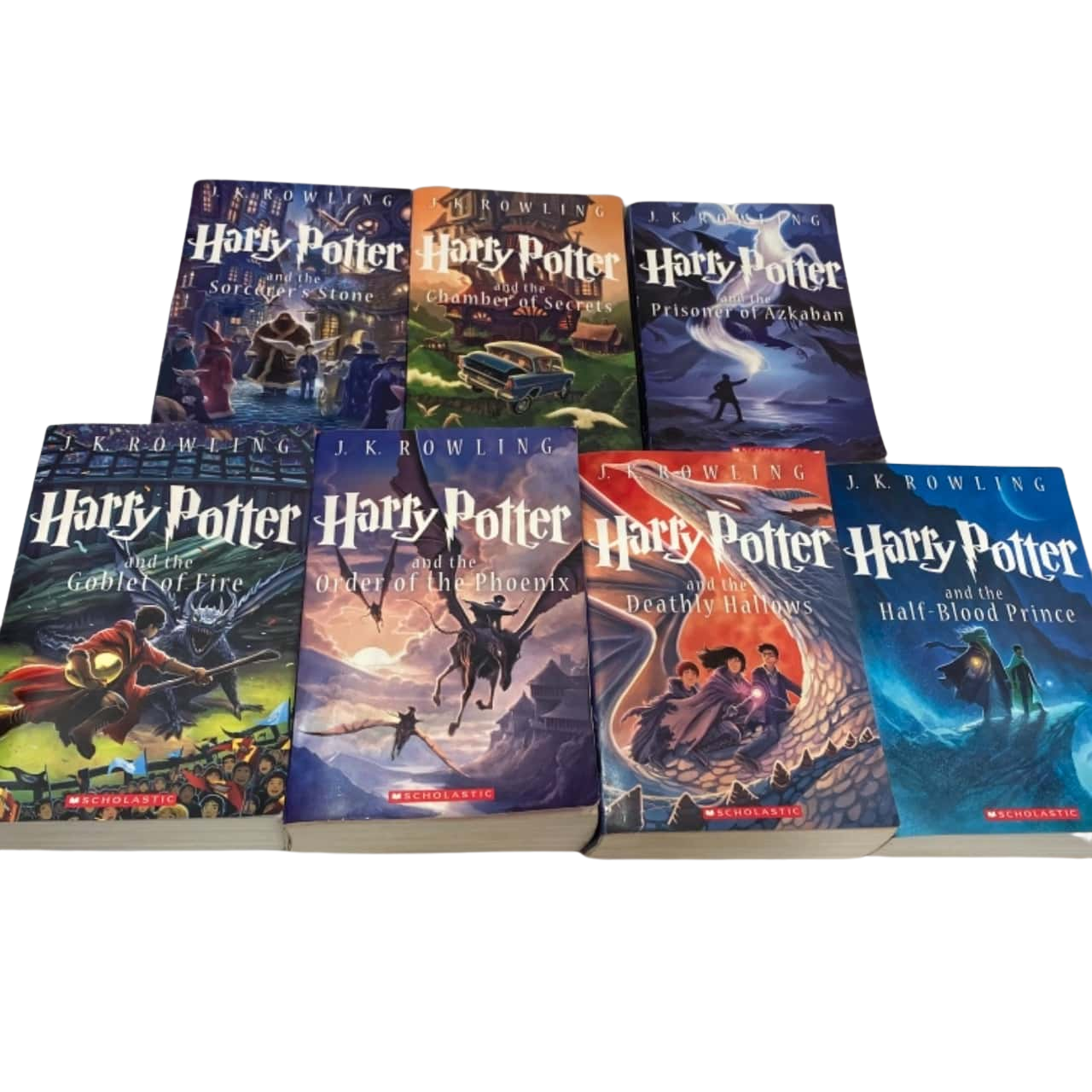 Harry Potter by J K Rowling Series 1-7 Full Box Set Novels 2013 Edition ...