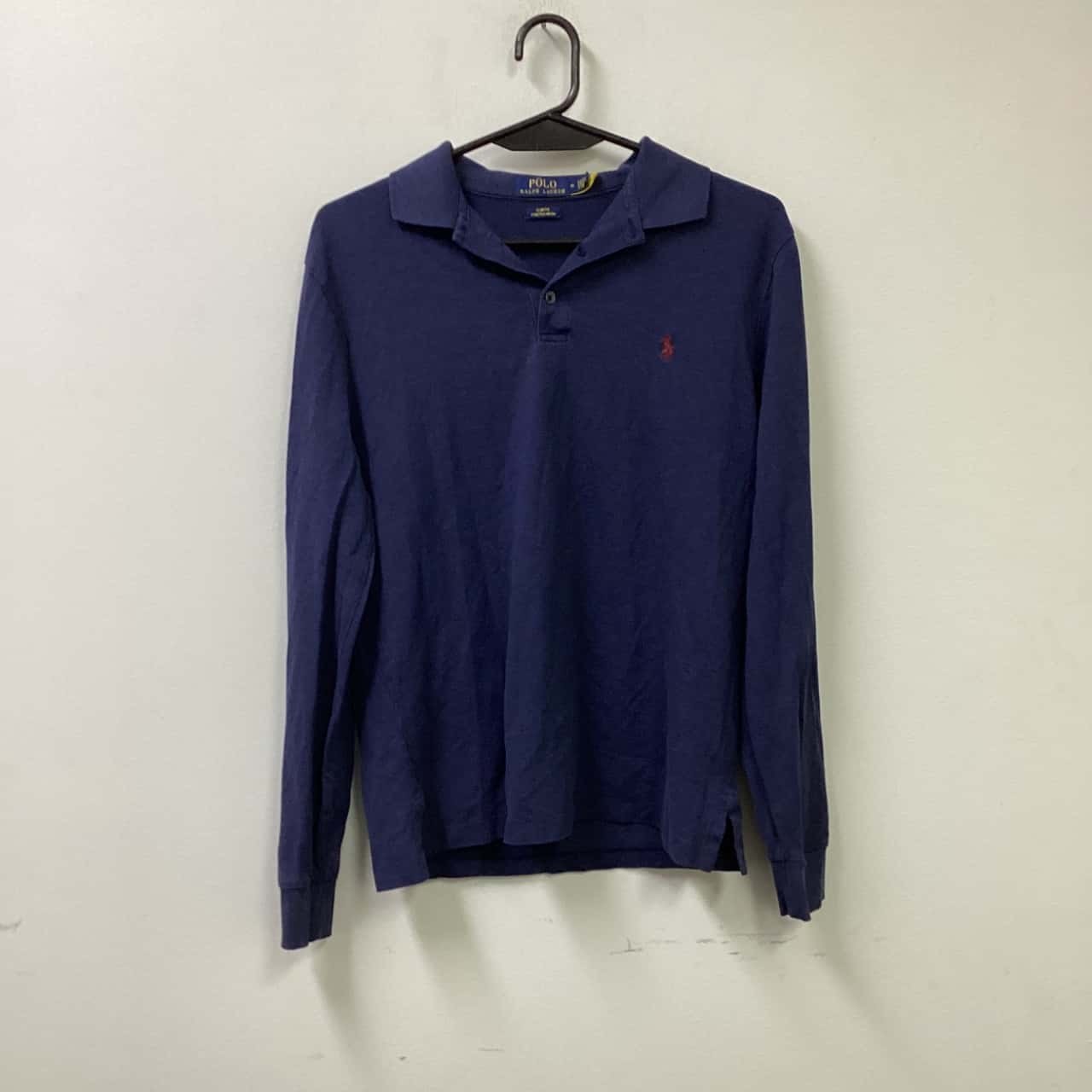 Polo Ralph Lauren Mens Size M Polos Navy Blue Slim Fit