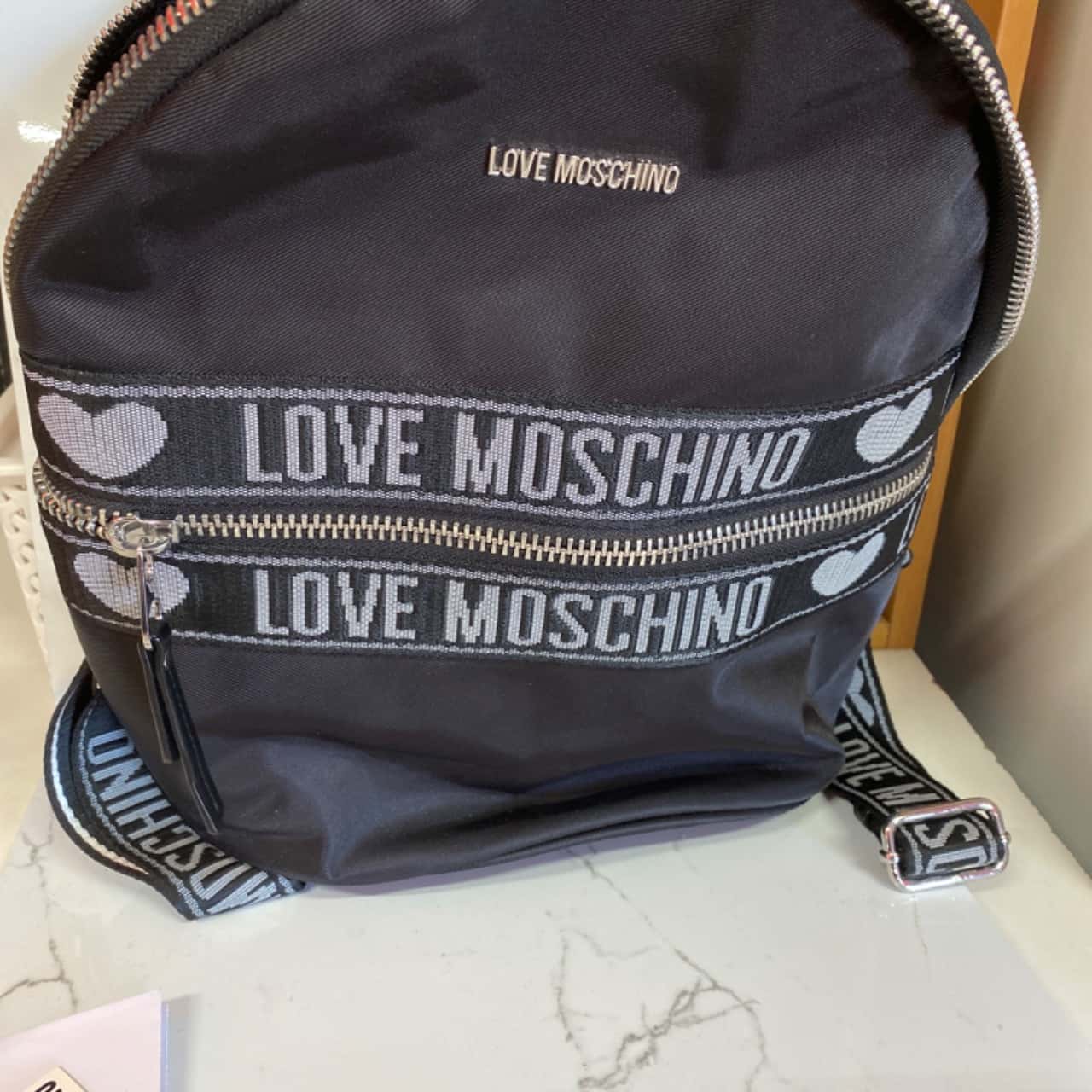 Love Moschino Womens Backpack Black