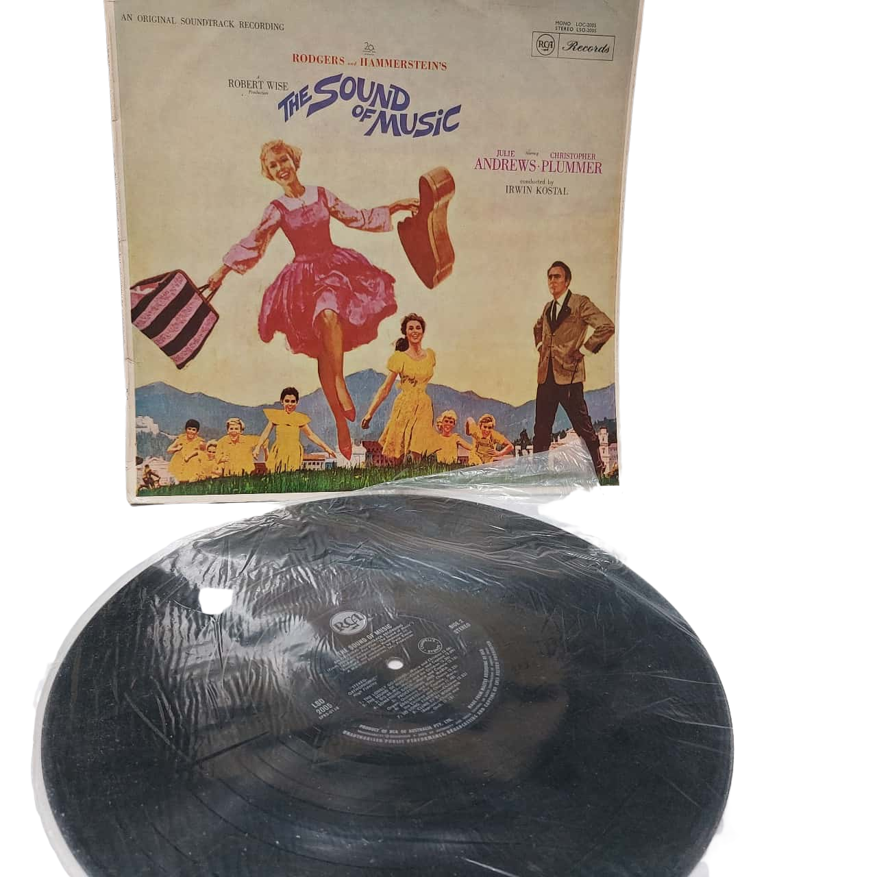The sound of music vinyl black middle