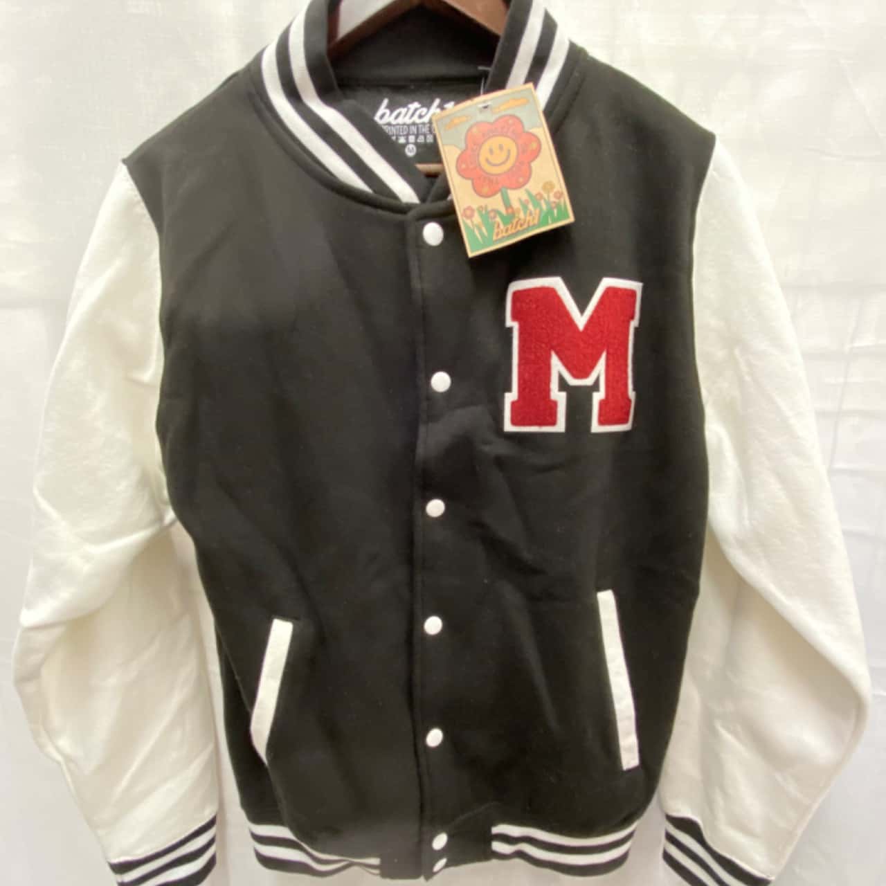 Kids Size M Jackets Black / Red / White
