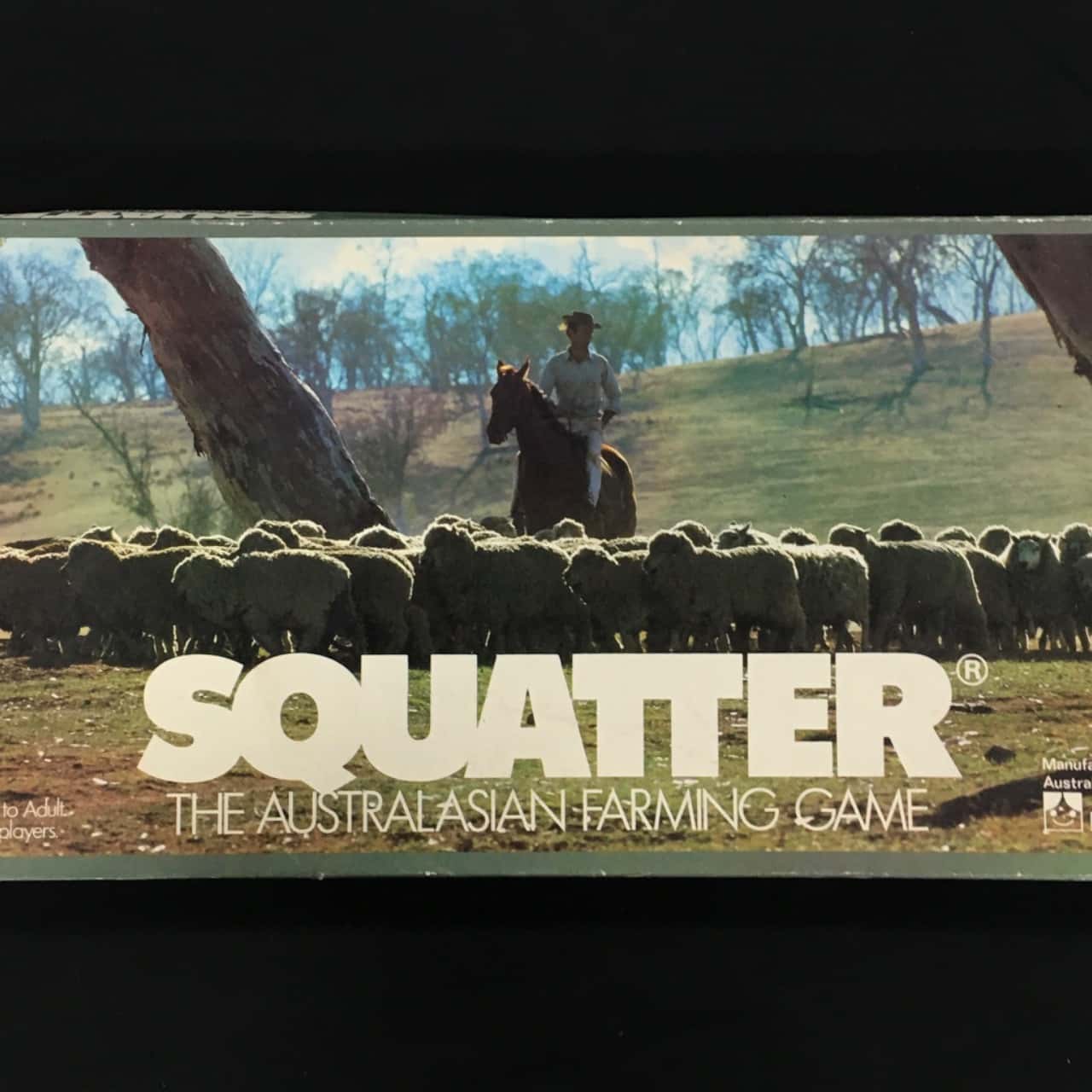 VINTAGE - SQUATTER - The Australian Farming Simulator 1961 board game(s)