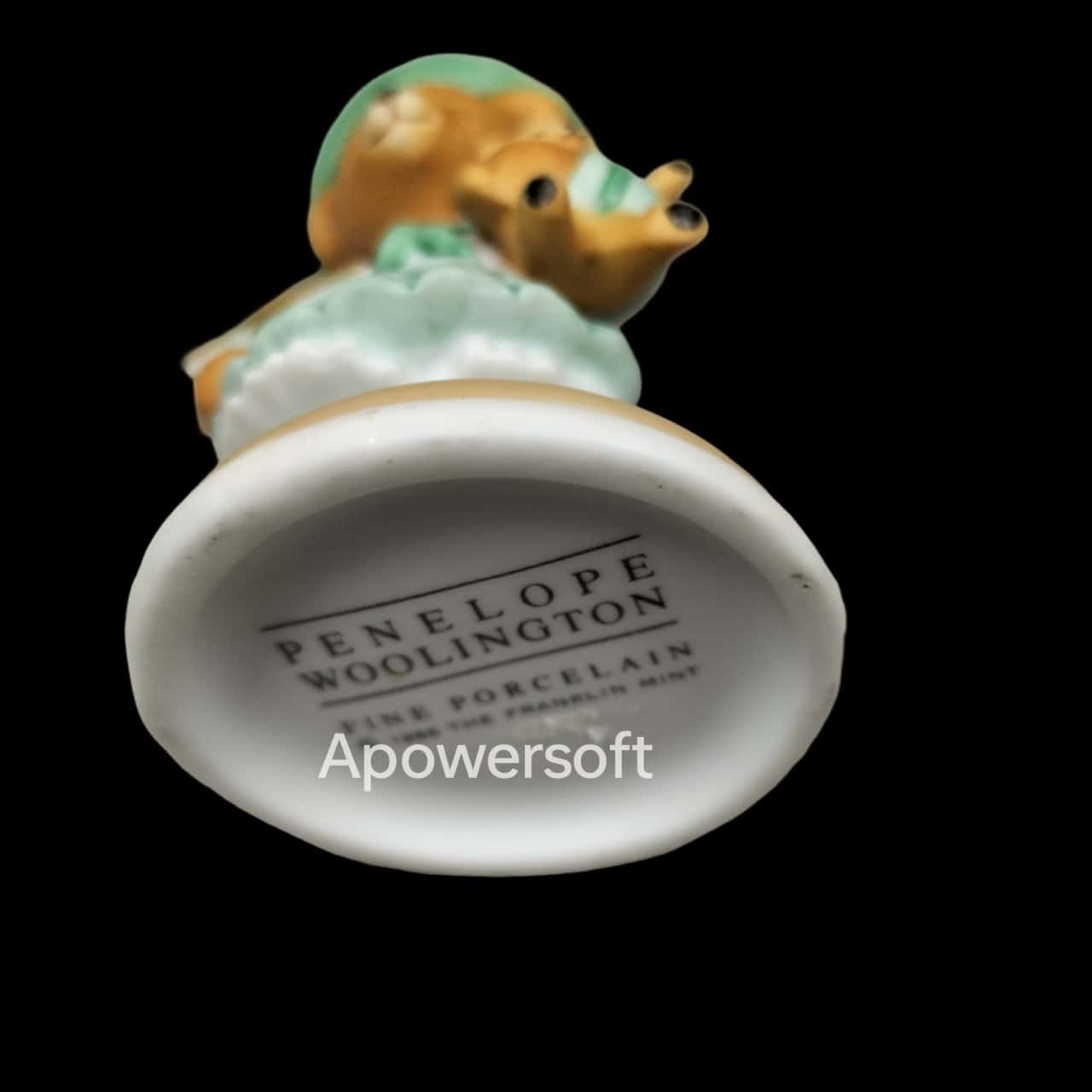 Franklin Mint 'Penelope Woolington' Fine Porcelain