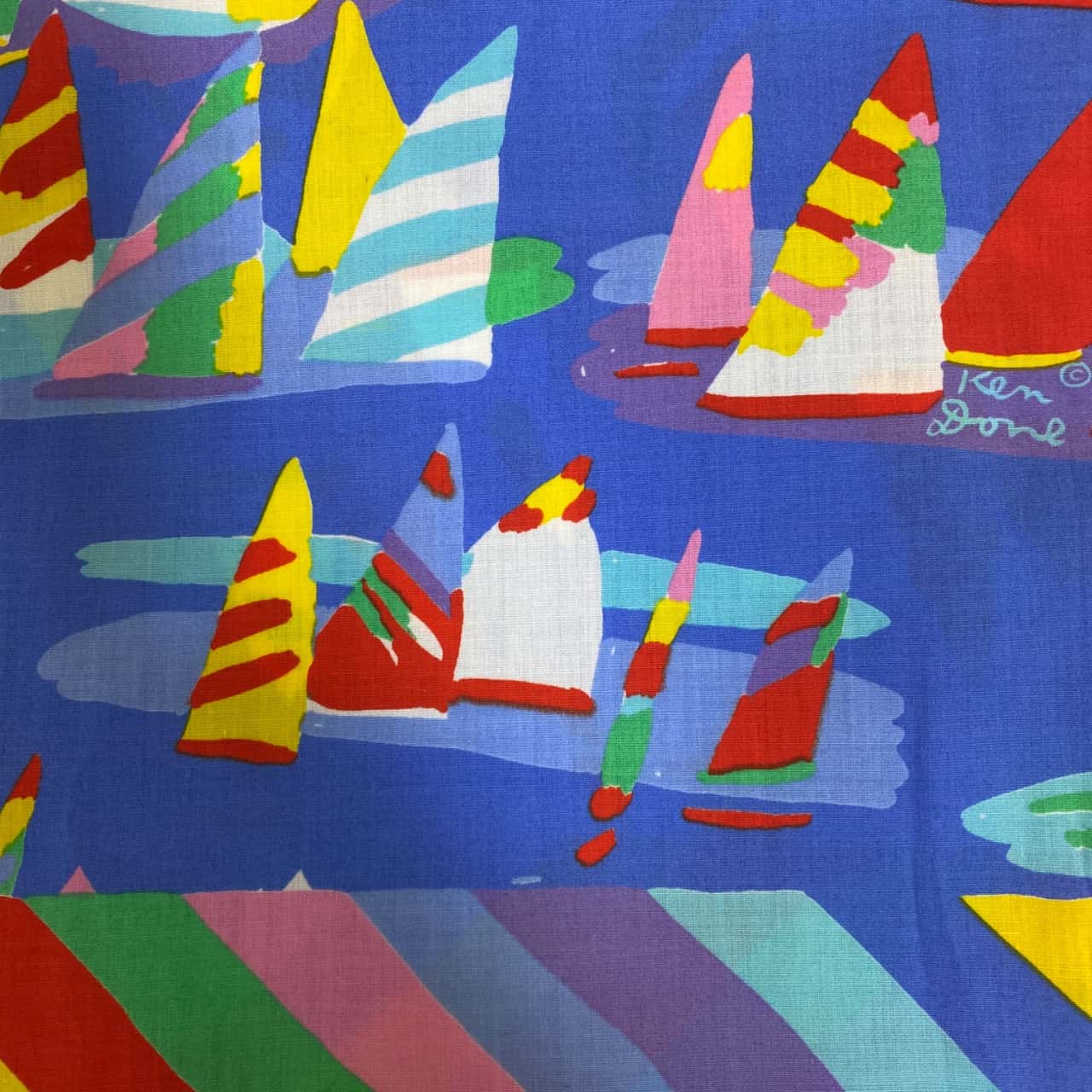 Ken Done pattern sari(s)