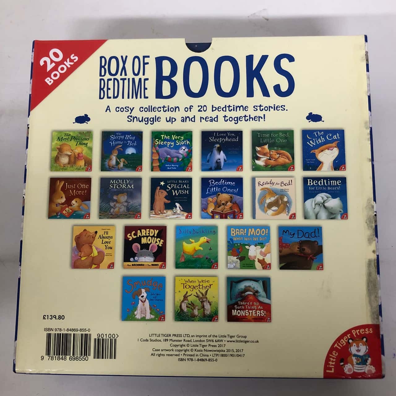 Box Set of Bedtime Books x 20 - Little Tiger Press NEW(s)