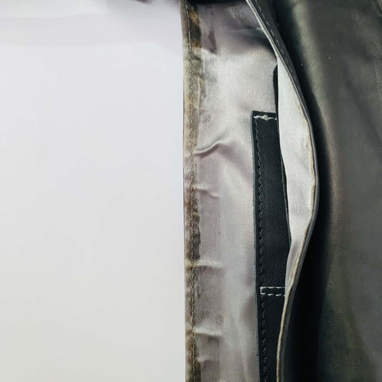 ANA FAYE OLIVIA Black Leather Handbag (s)