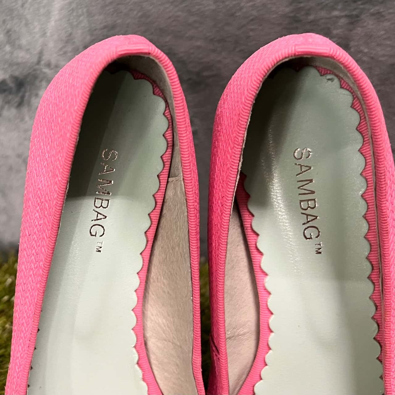 Sambag Womens Size 39 Pink ballet flat(s) - Used Very Good | Salvos Stores