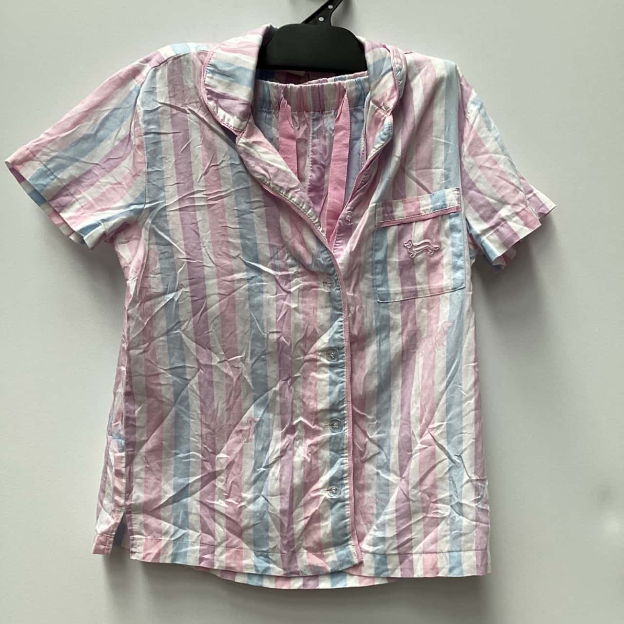 Peter Alexander Kids Size 8 stripped Sleepwear set