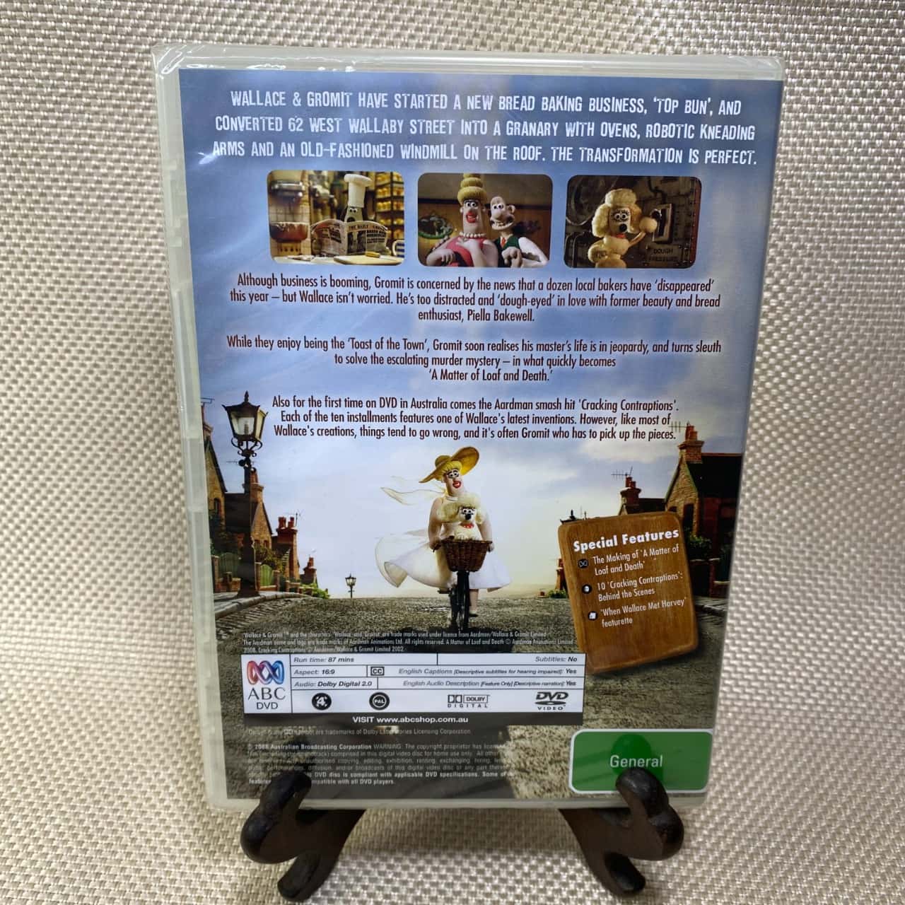 BBC DVD Film/Documentary Classics, Wallace & Gromit - A Matter of Loaf ...