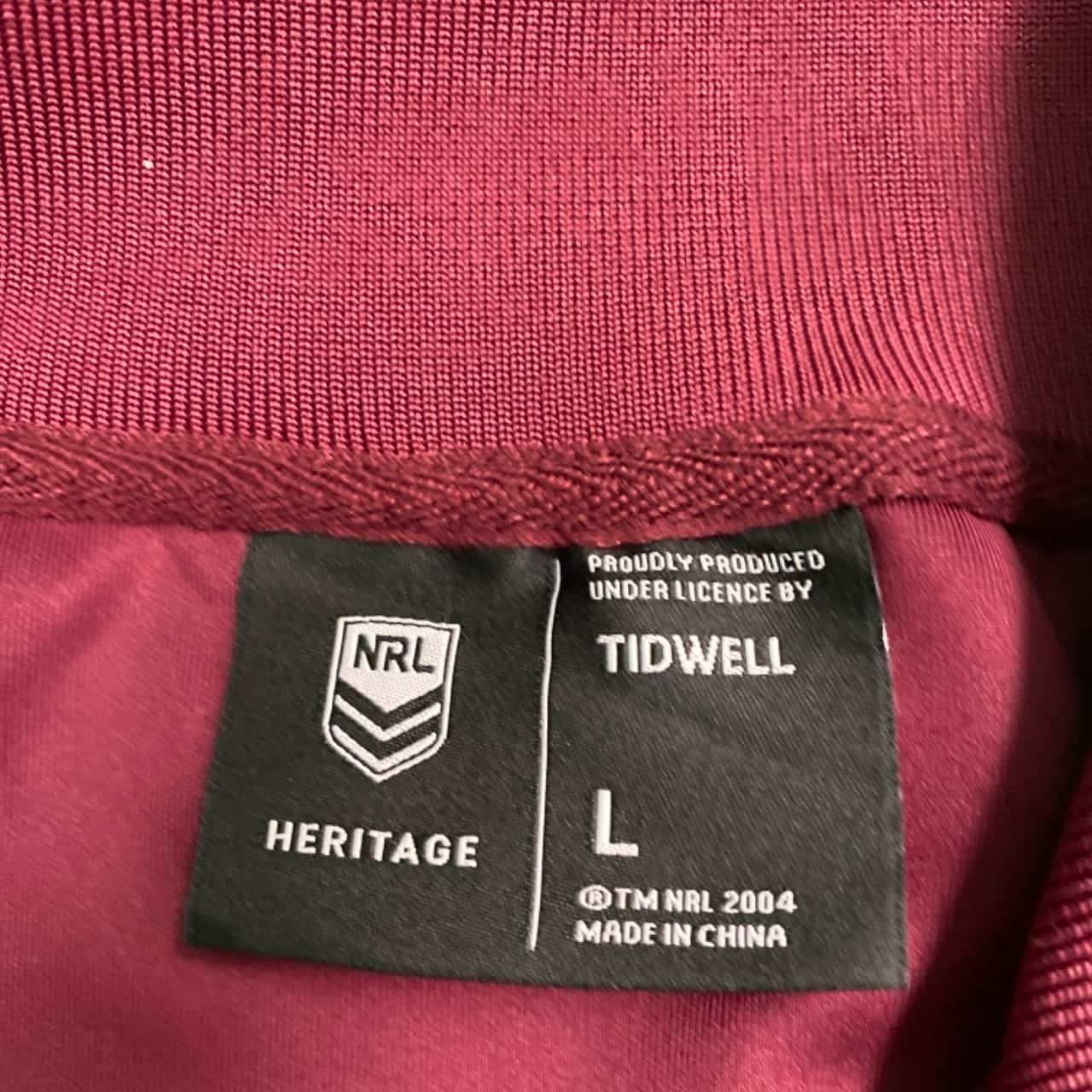 NRL Heritage Manly Warringah Sea Eagles Size L Men's Retro Jacket (RRP ...