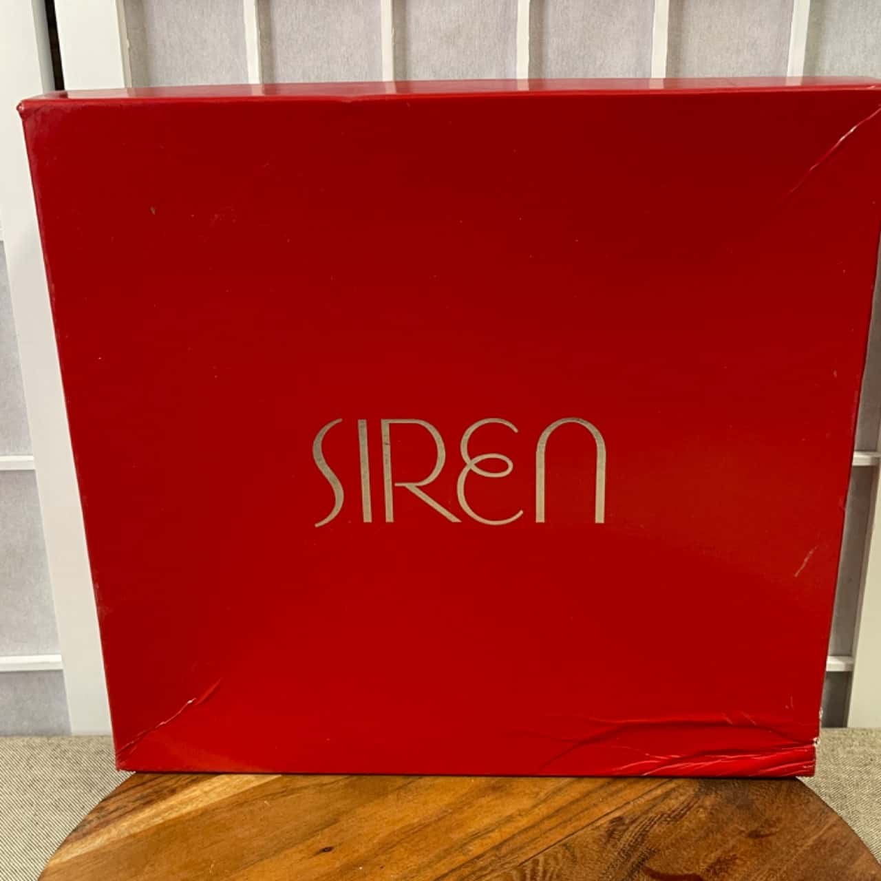 Siren 'Ashley' Satin Heels Size 5