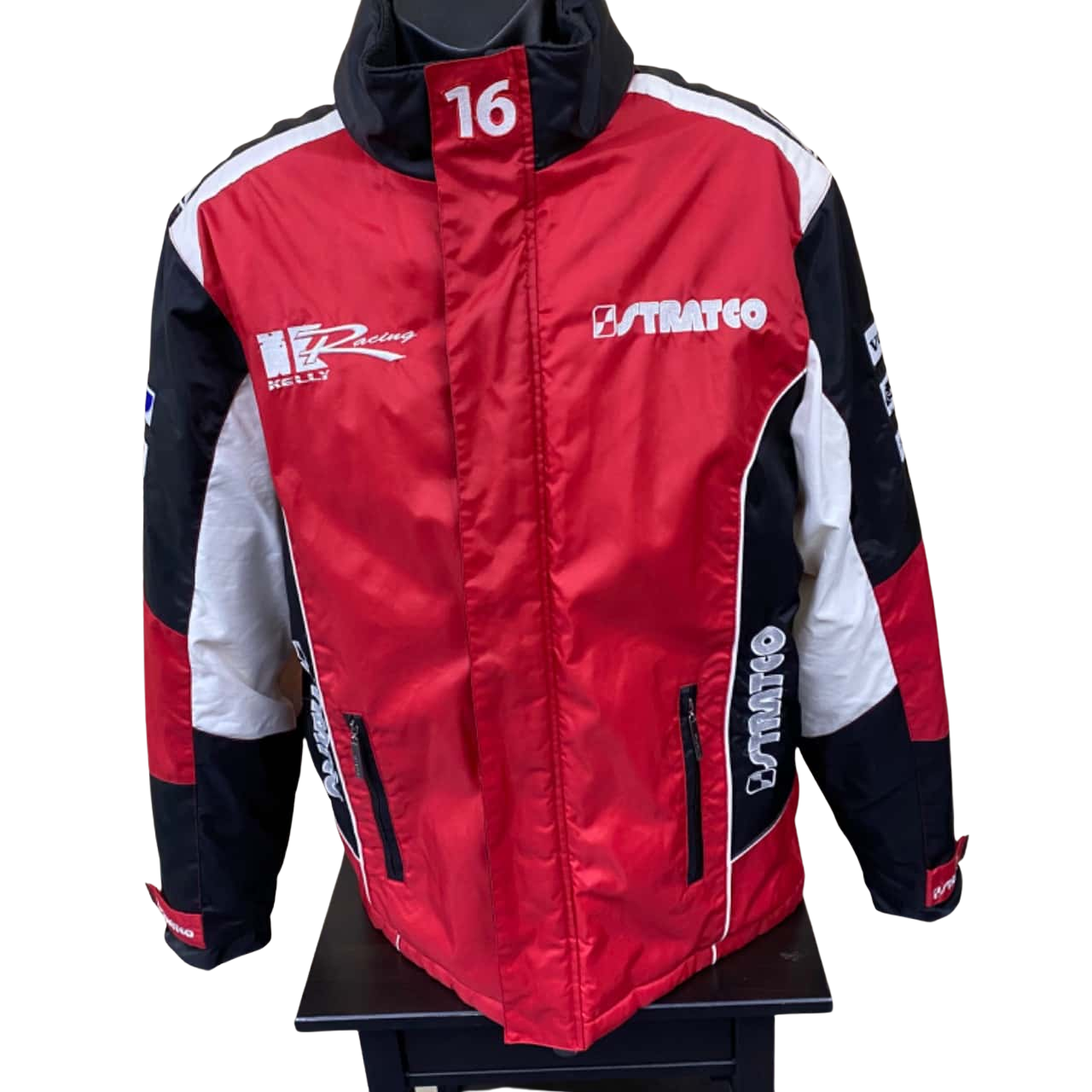 V8 Supercars Size XL Winter Jacket Black / Red / White (s)