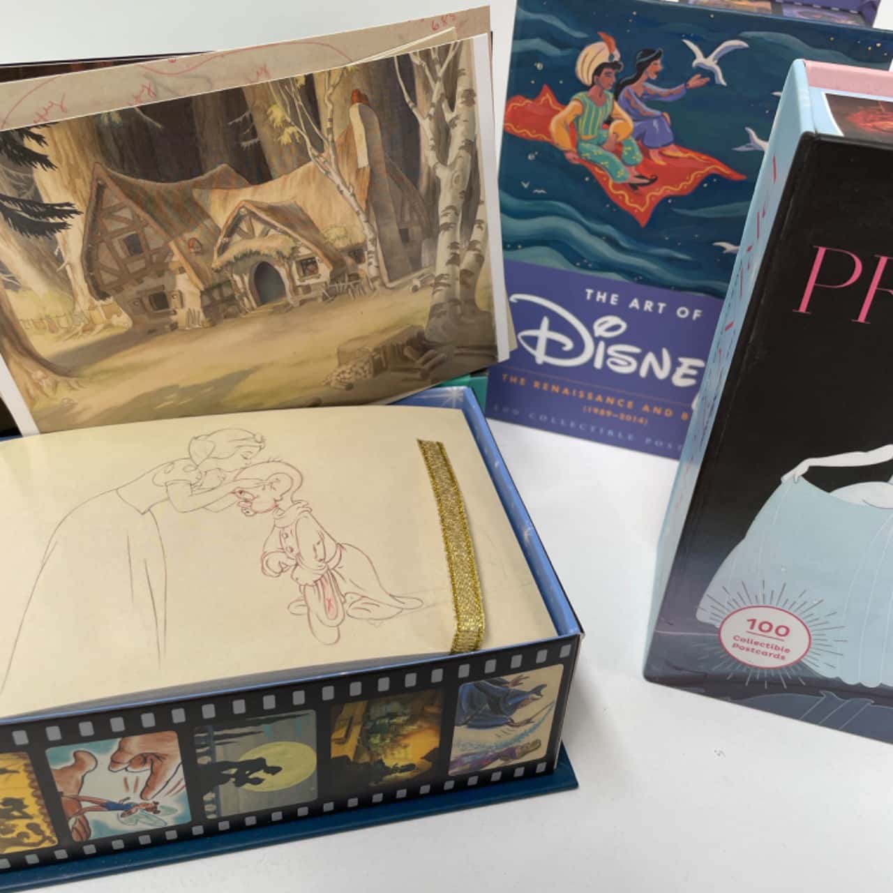 Disney Postcards 3 Boxes of 100(s)