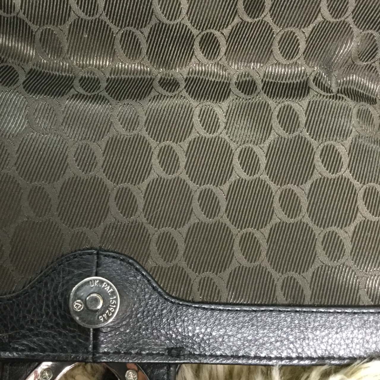 Vintage Oroton Womens Shoulder Bag Black