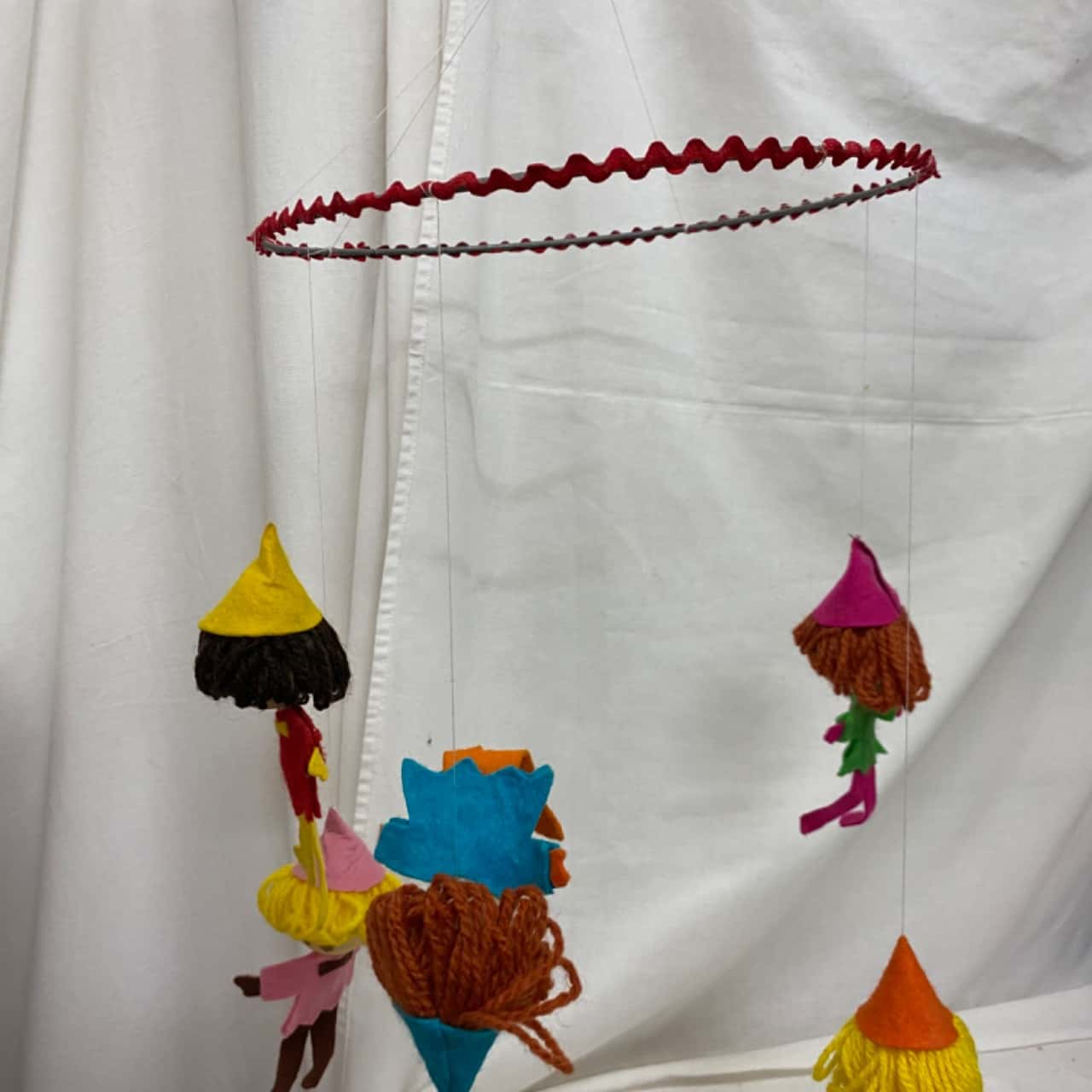 Kids Set of 6 Vintage Handmade mobiles