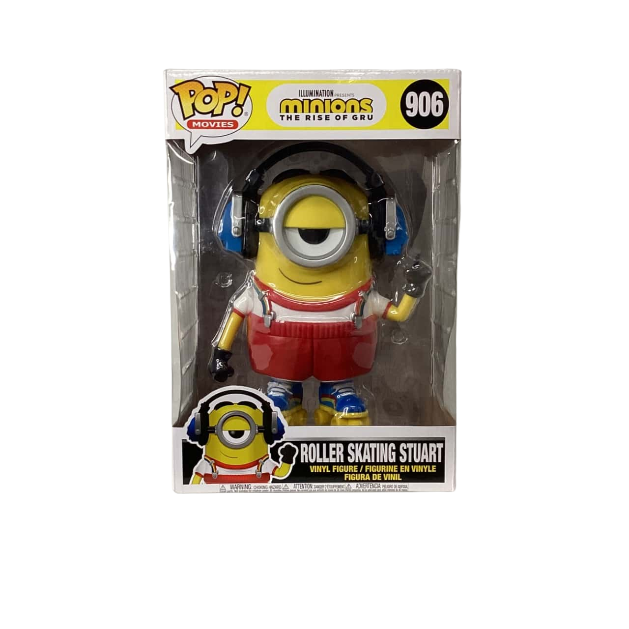 Funky pop 10” minion “Roller skating Stuart”