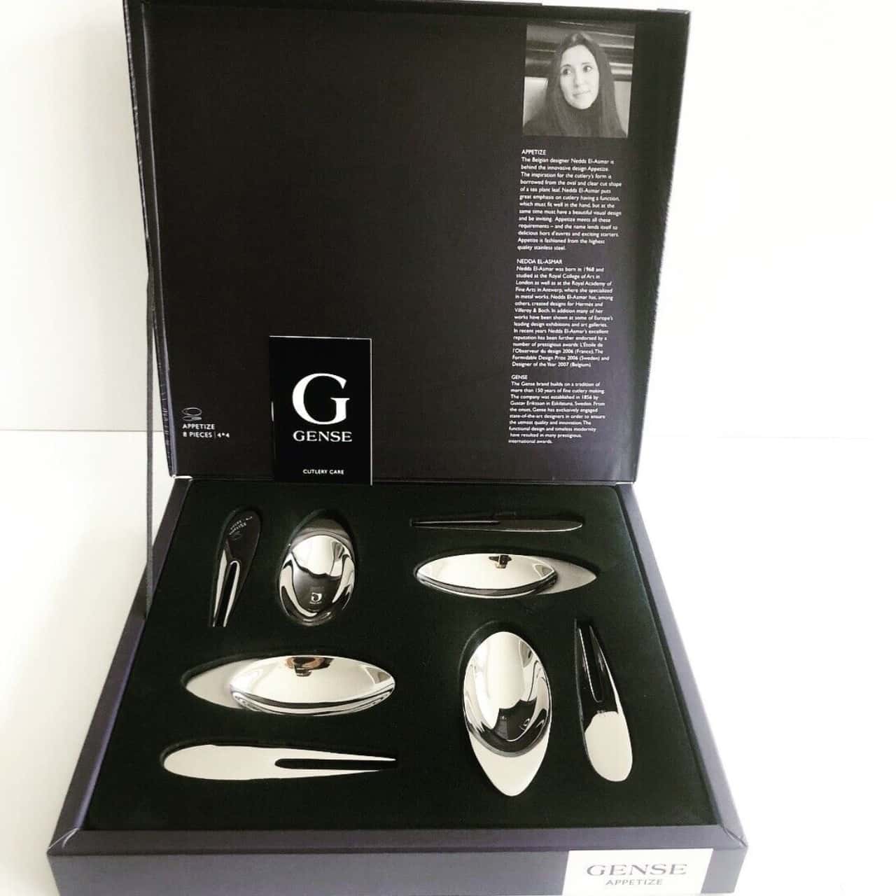 New Gense Appetize 8 Pcs Starter Entree Set