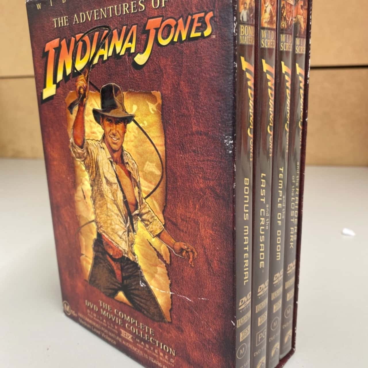 The adventures of Indiana Jones DVD set