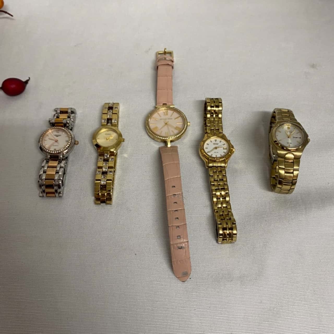 5 Watch Bundle SEIKO CITIZEN MICHAEL KORES GUESS LONGINES(s)