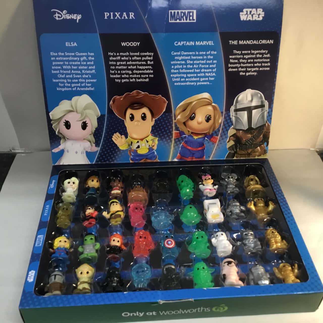Disney Ooshies Woolworths Collectors Case Complete (s)