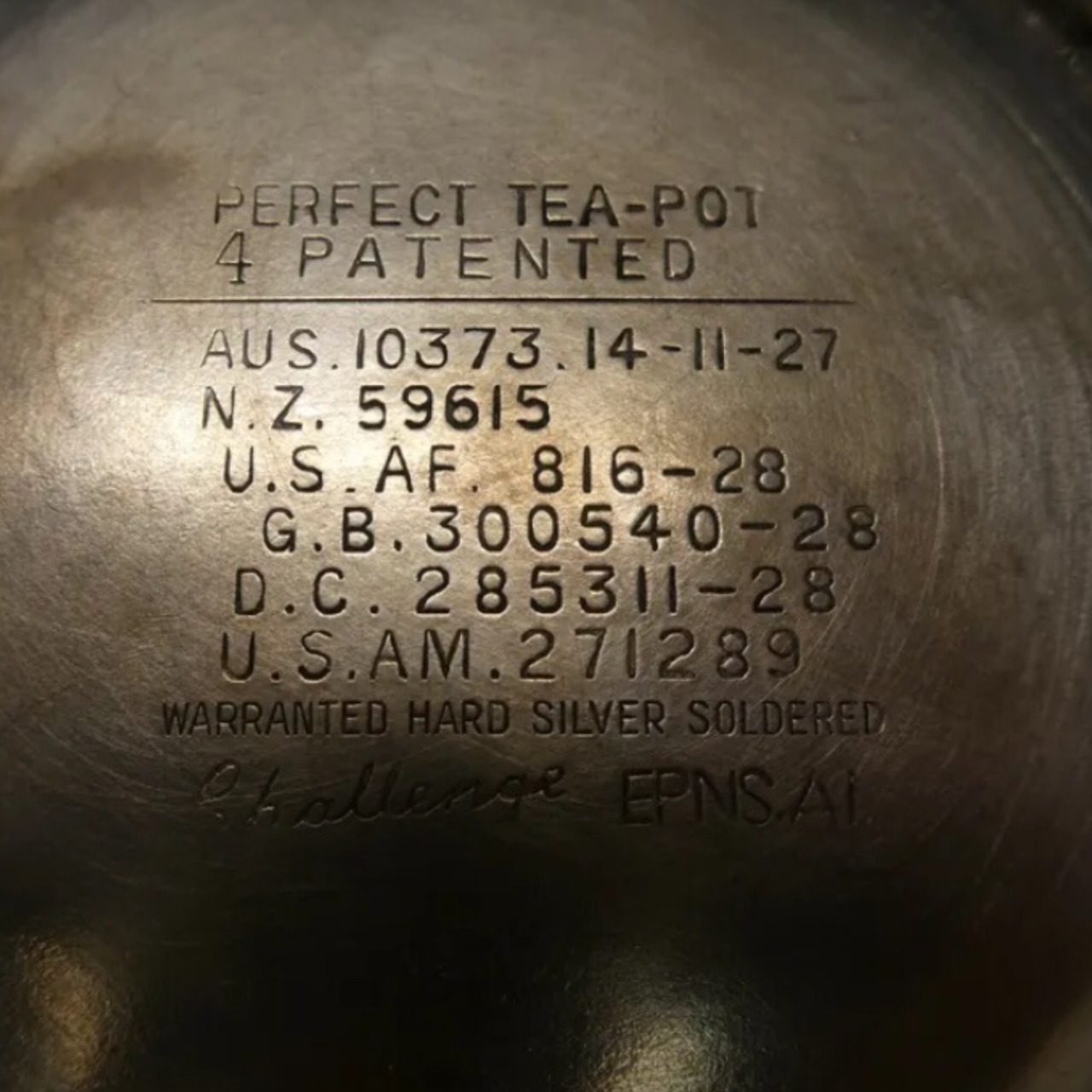 *VINTAGE* Robur *Perfect*Silver Plated Infused Teapot(s)