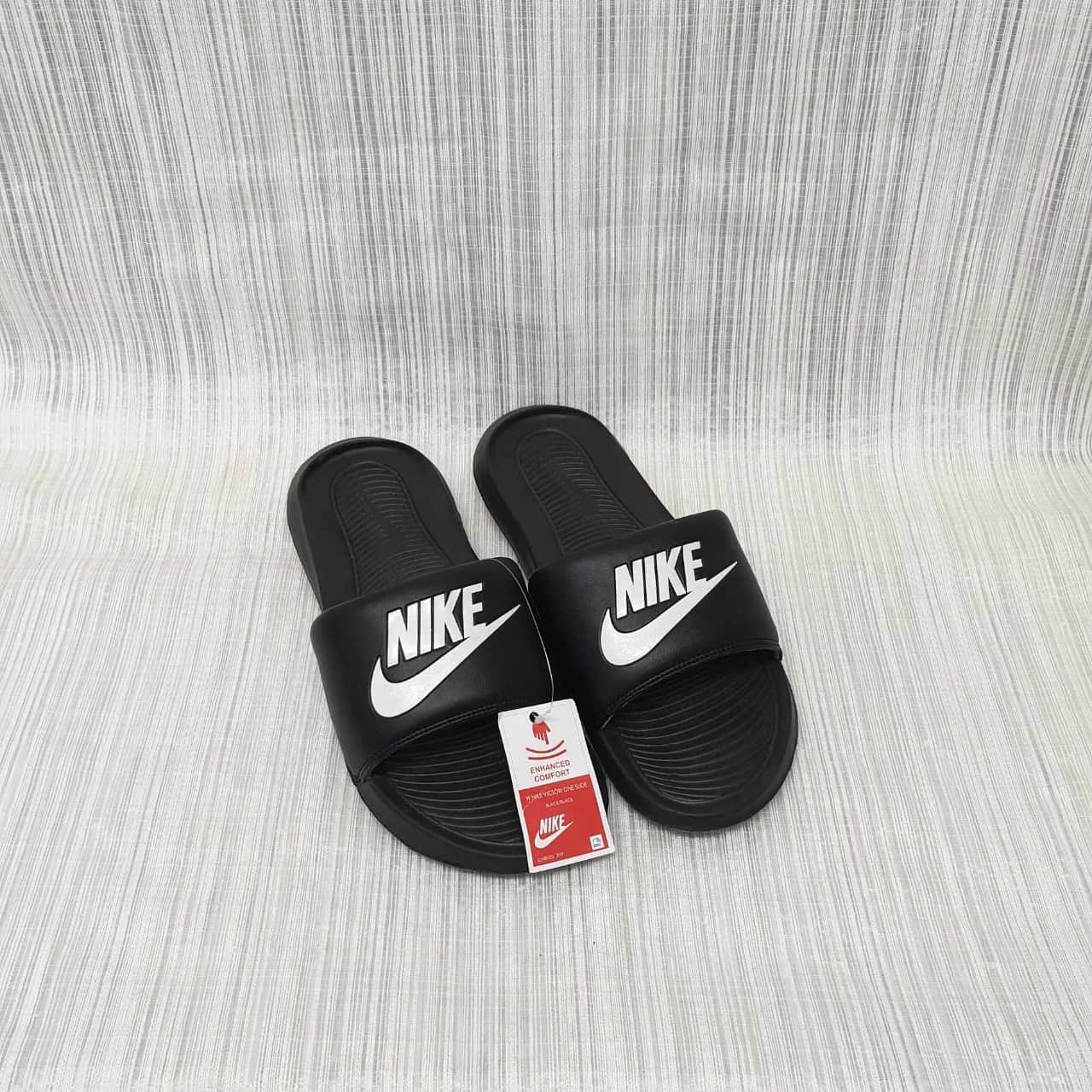 Nike Victoria Men's /Black & White/ Enhanced Comfort /Slip-on /Slides ...