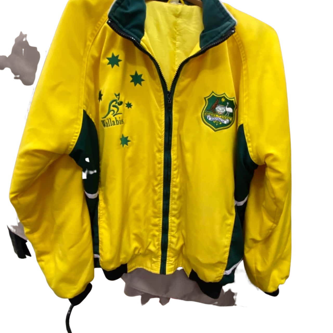 Wallabies Rugby Union Other Mens Size XL Bomber Green / Yellow (s)