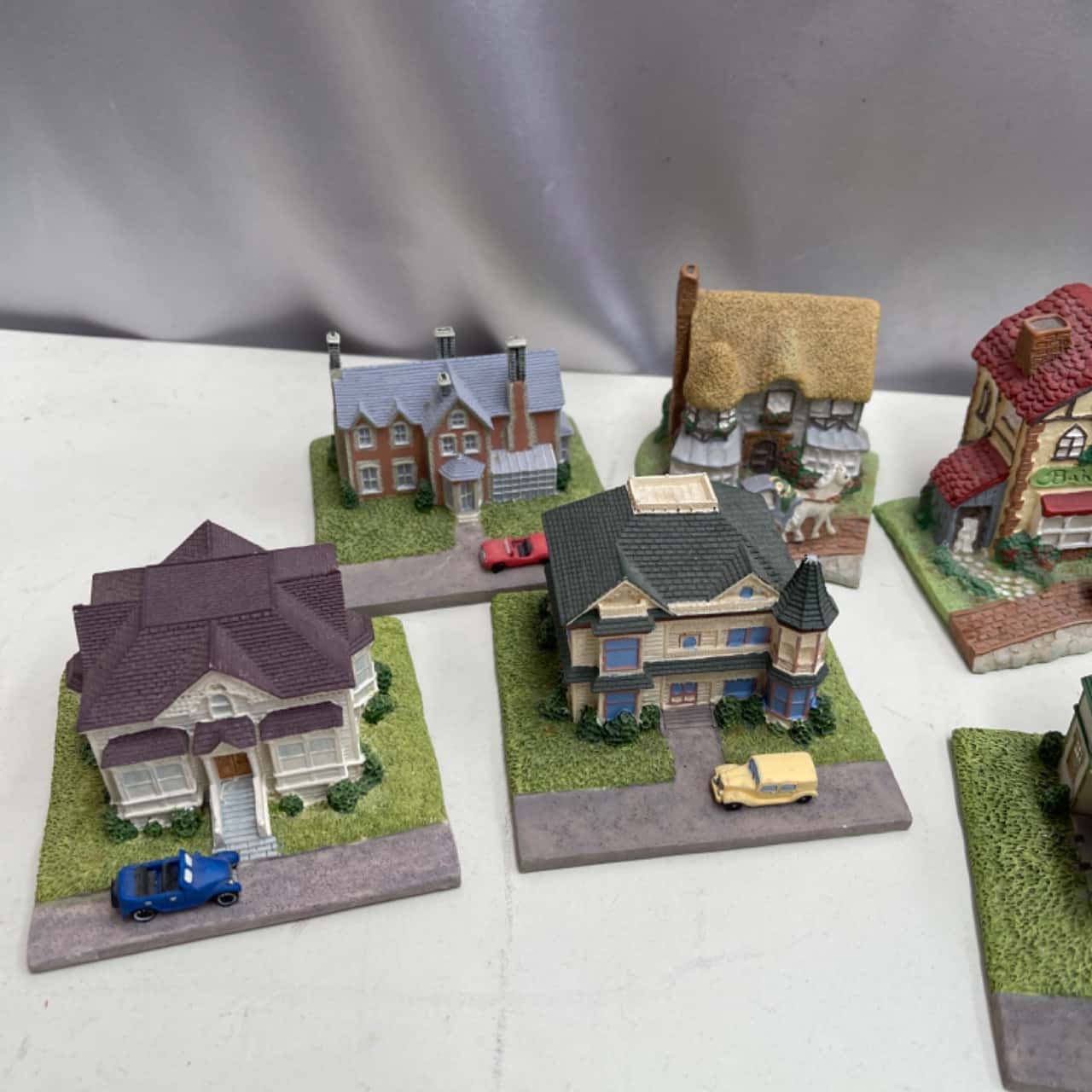 7 x Vintage Avon Ceramic Village scenes(s)