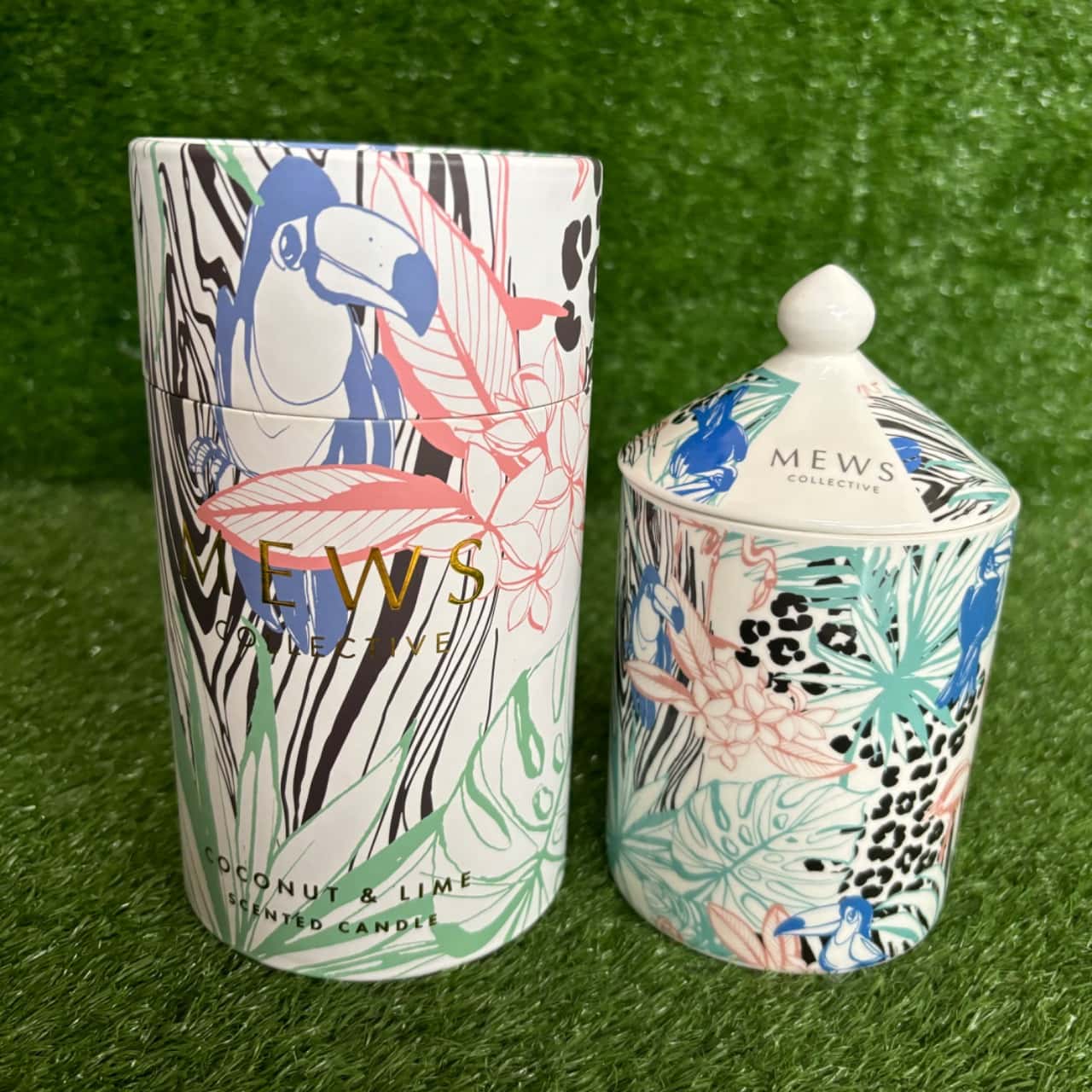 Mews Coconut & Lime Scented Candle (New In Box)