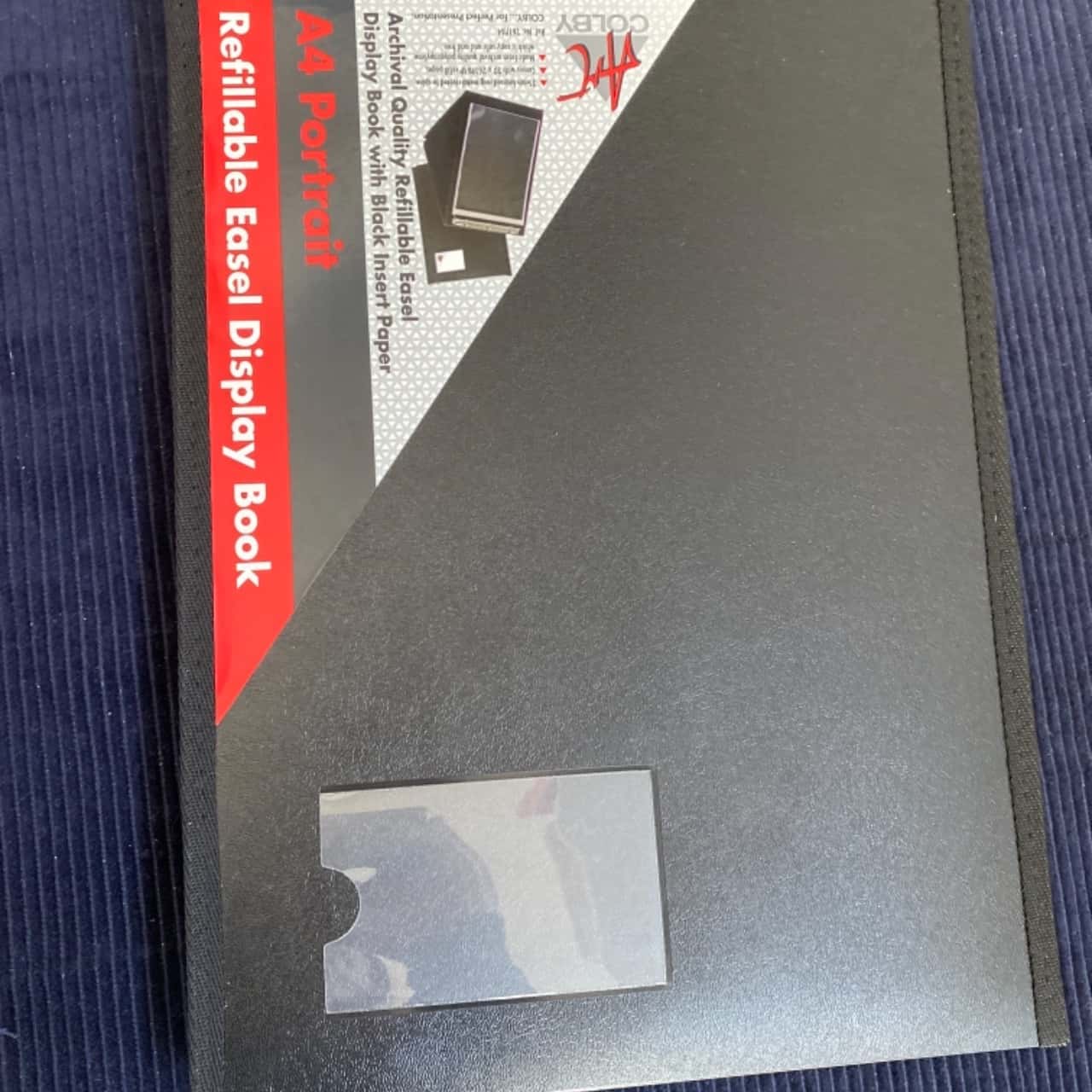 A4 portrait easel display