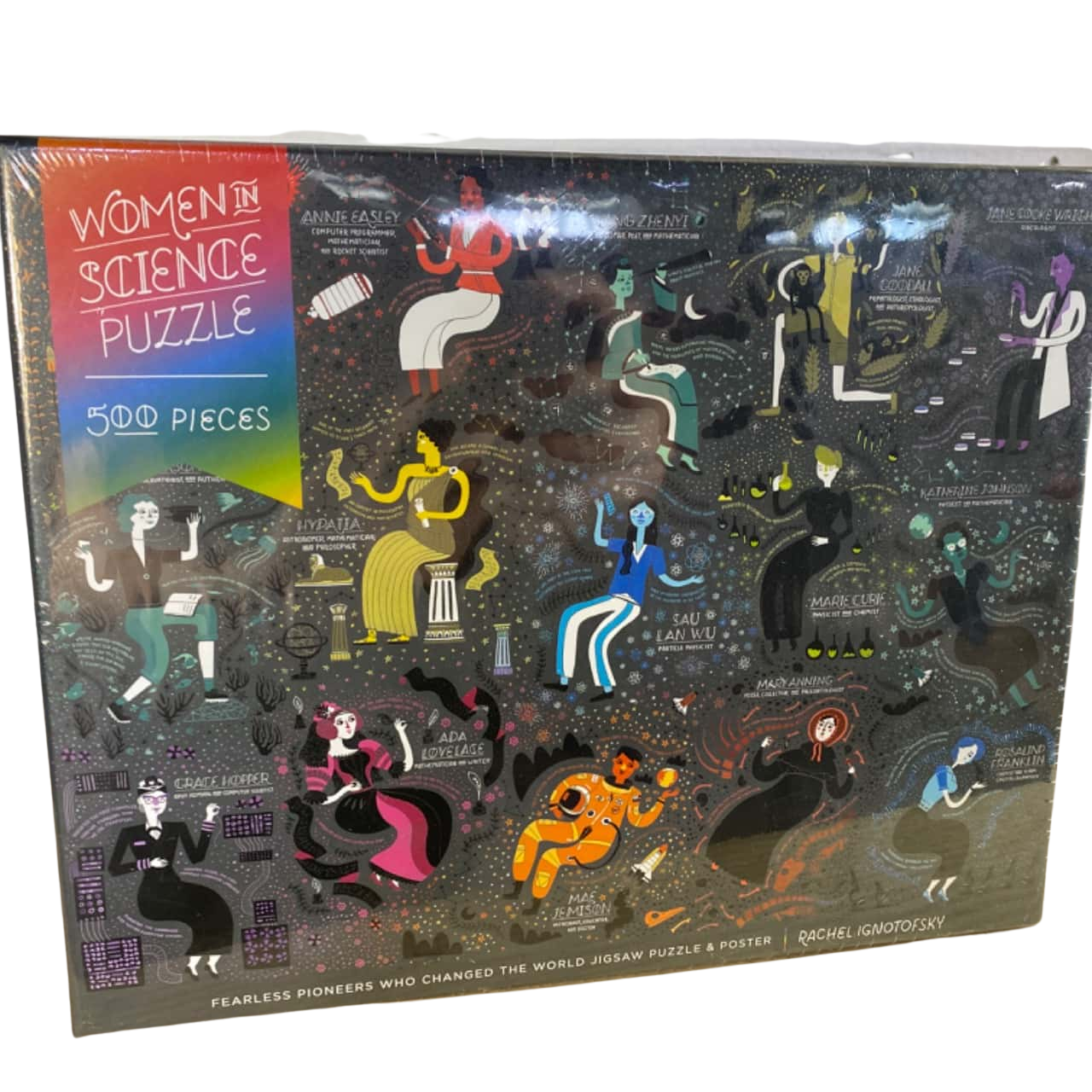 Potter “Women in Science” 500 Piece Puzzle & Book by Rachel Ignotofsky (s)