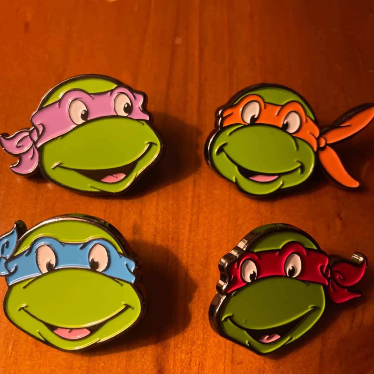 TMNT Pins 4 Pack (s)