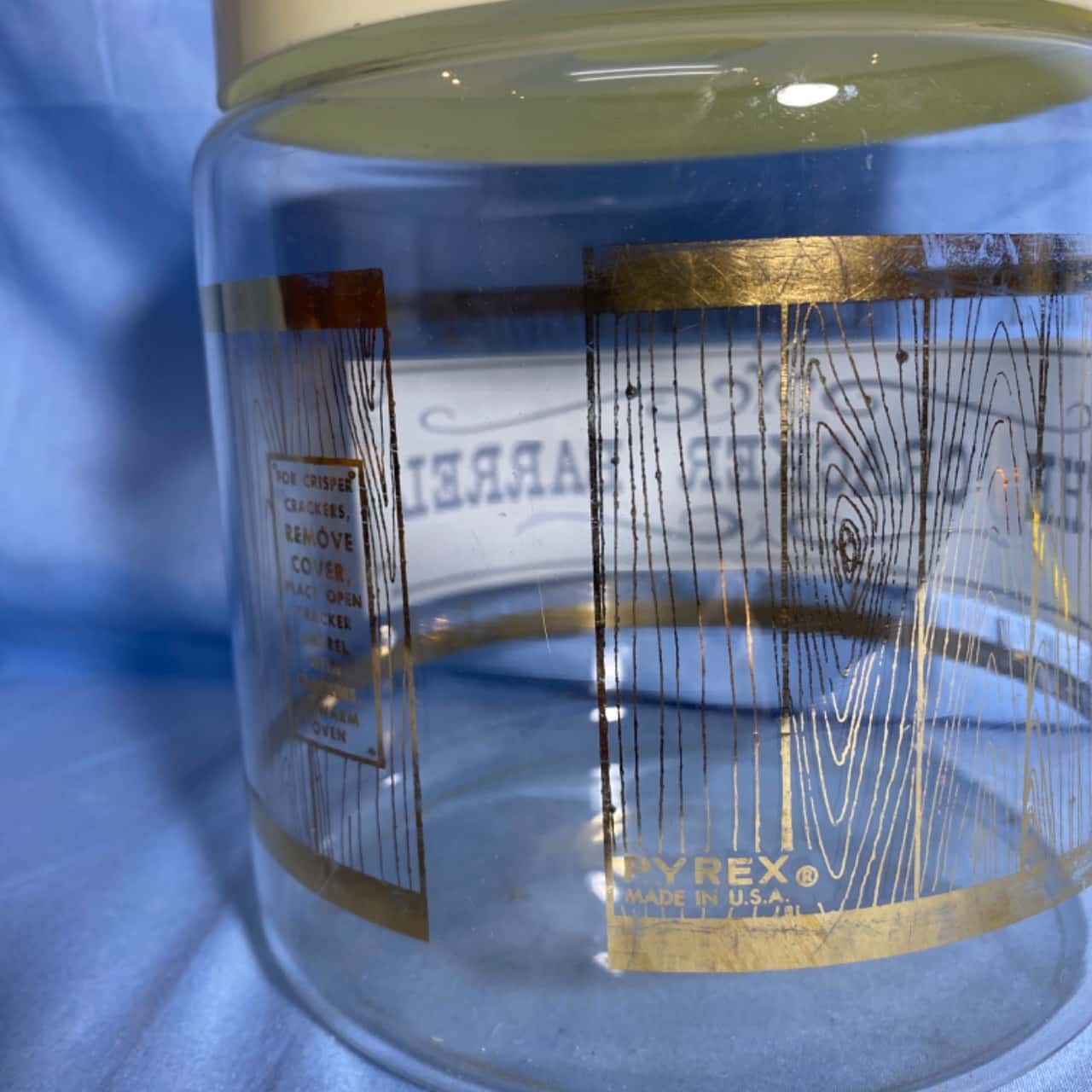 Pyrex Glass Jar Made in USA