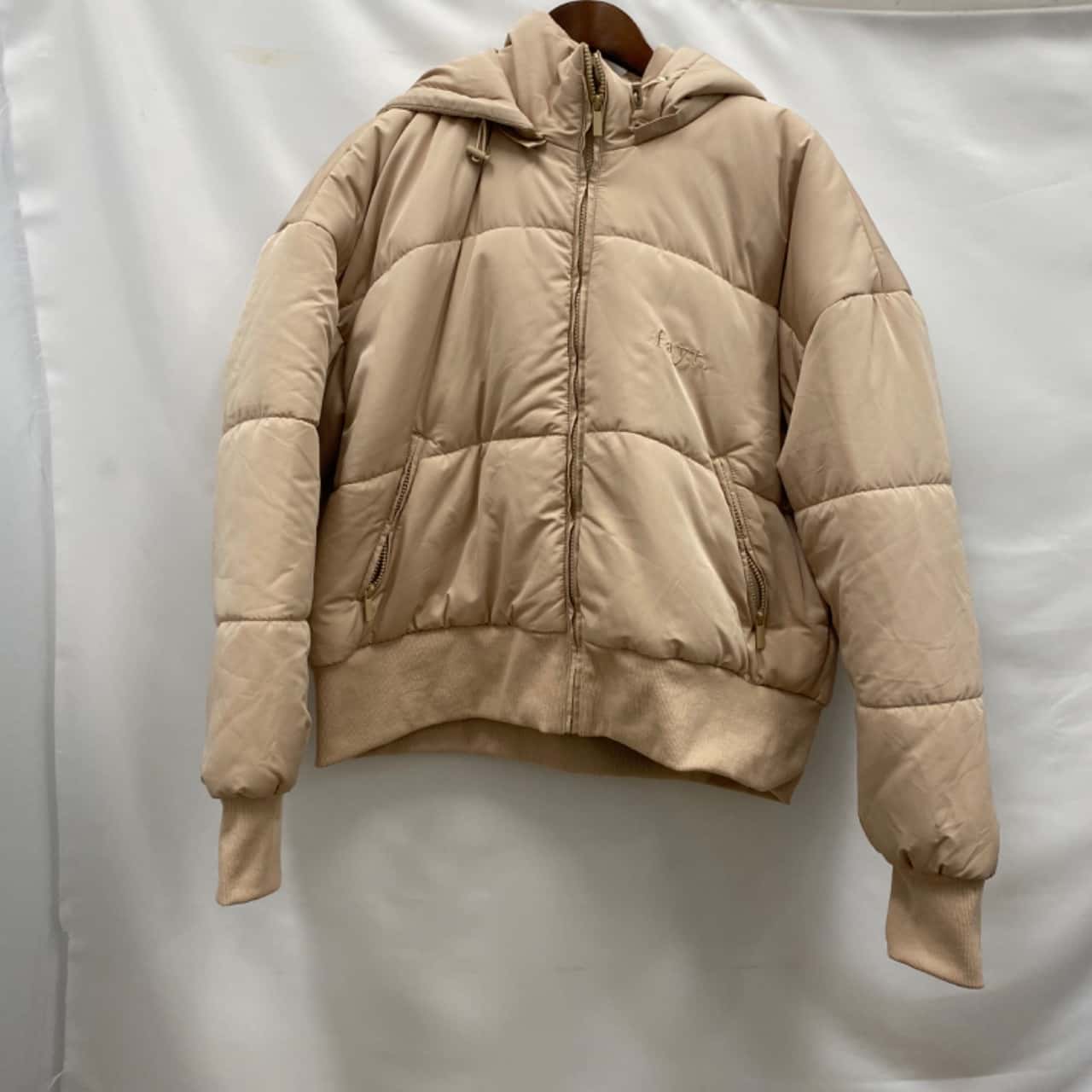 Womens Size 20 Beige Fayt Puffer Jacket (s)
