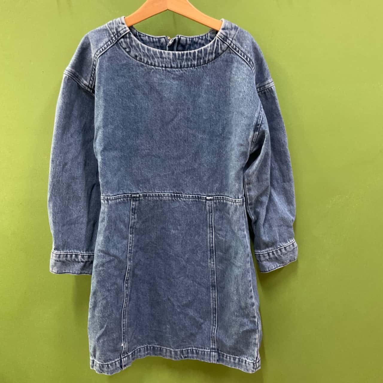 Seed Teen Girls Denim Mini Dress Size 10 Blue (s)