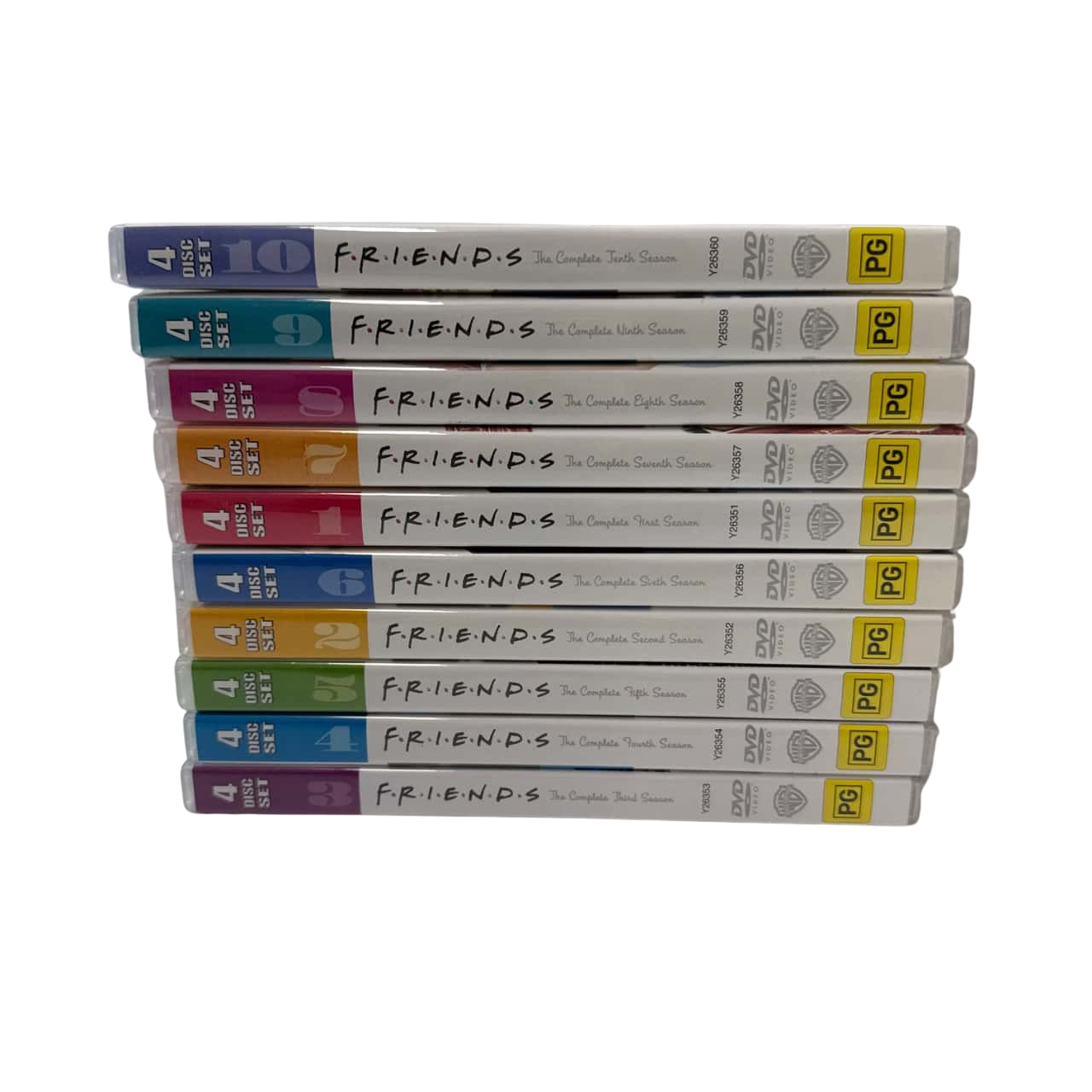 Friends complete seasons 1-10 dvds(s)