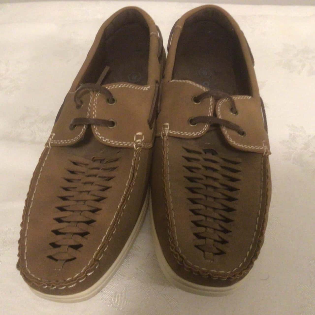 BNWT Connor MensCasual Boat Shoes Brown RRP $59.99 -1531507