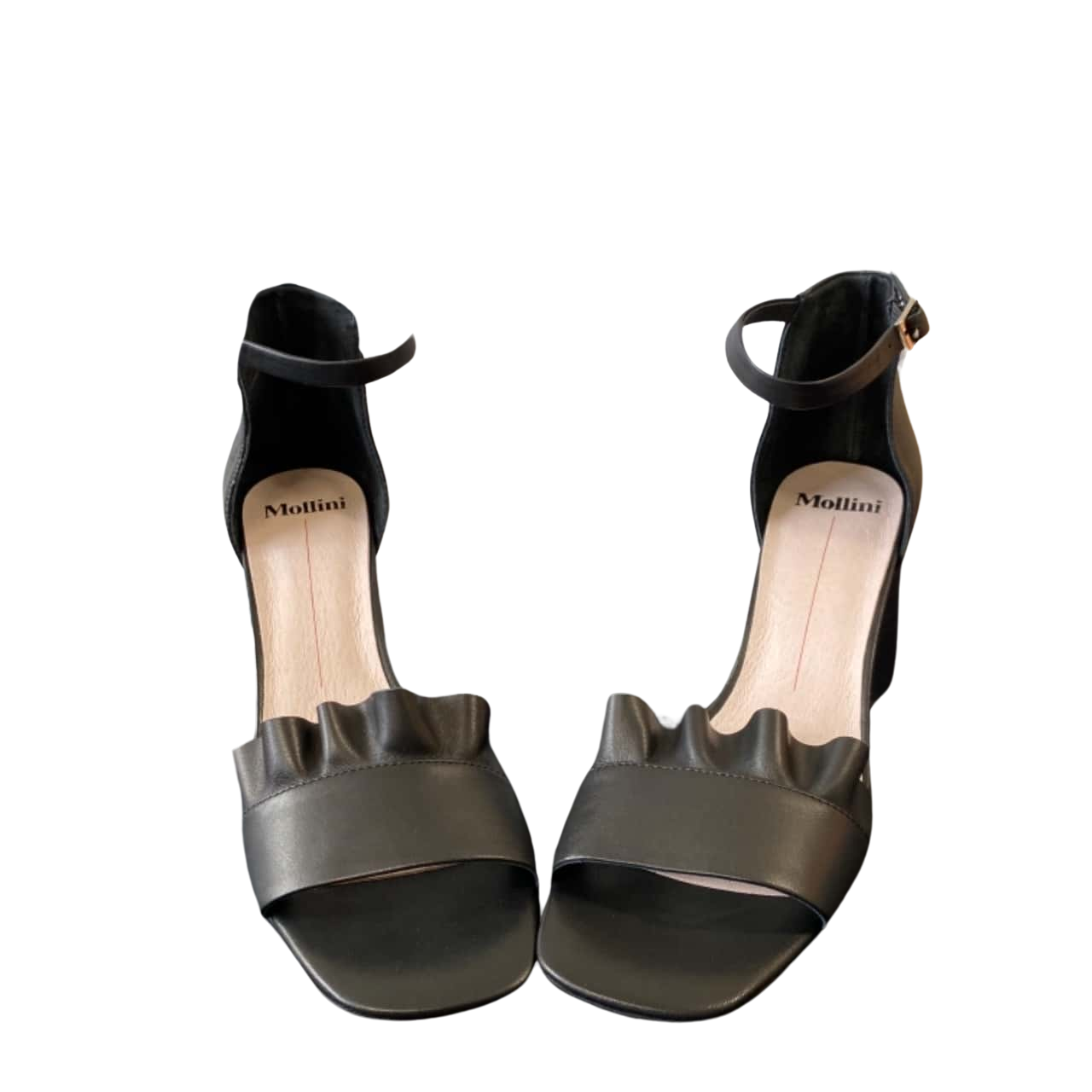 Mollini Women's Size 41 Novaris Black Leather Shoe