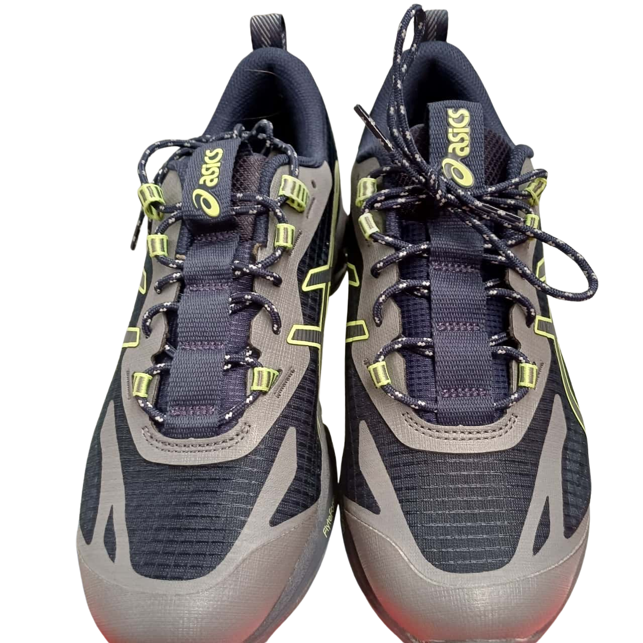 Asics Mens Size 7 Black / Blue / Grey Shoes(s)